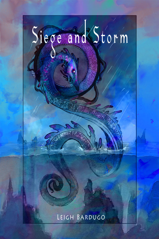 ArtStation - Siege and Storm Book Cover