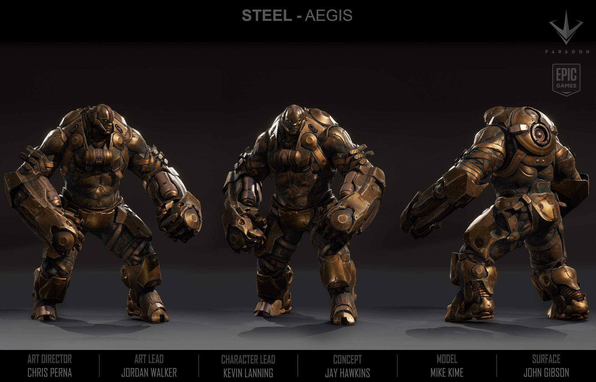 John A Gibson - Paragon | Steel - Aegis