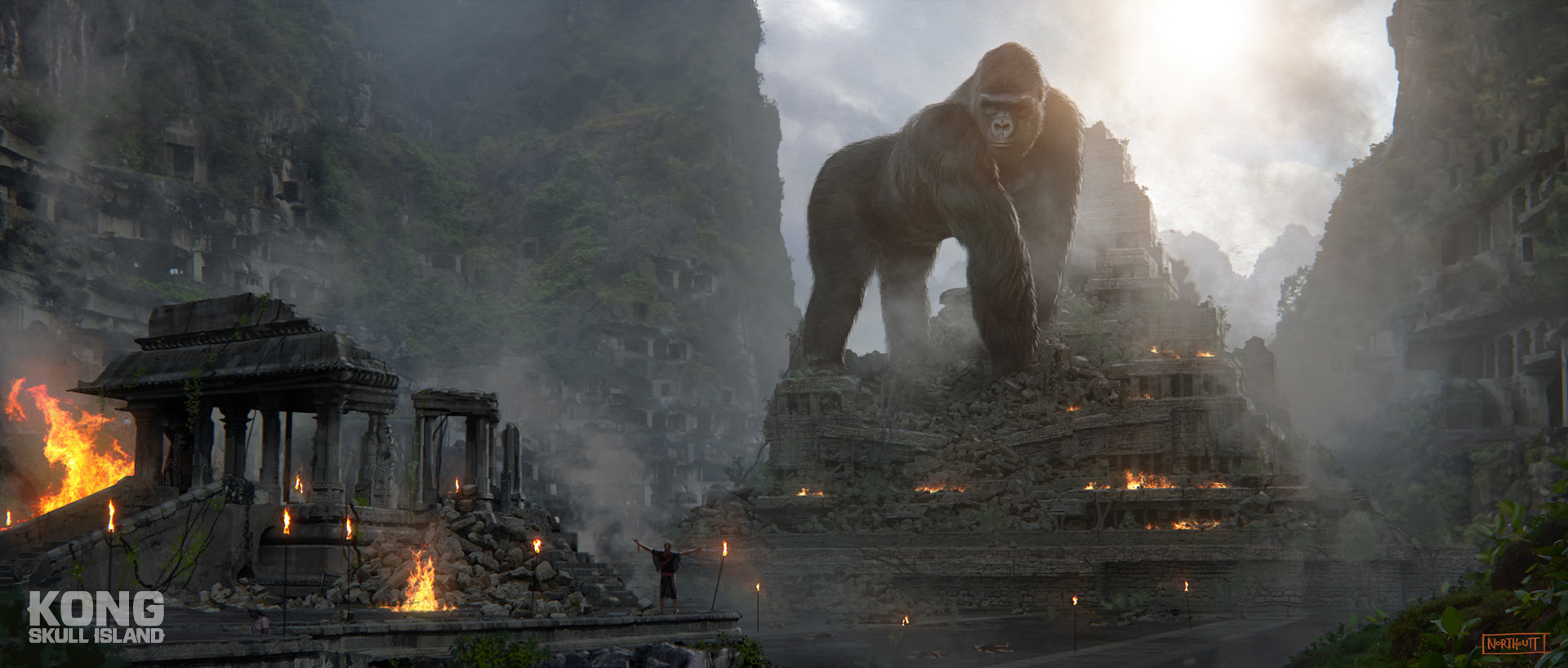 ArtStation - Kong - Skull Island 2017 (Legendary)