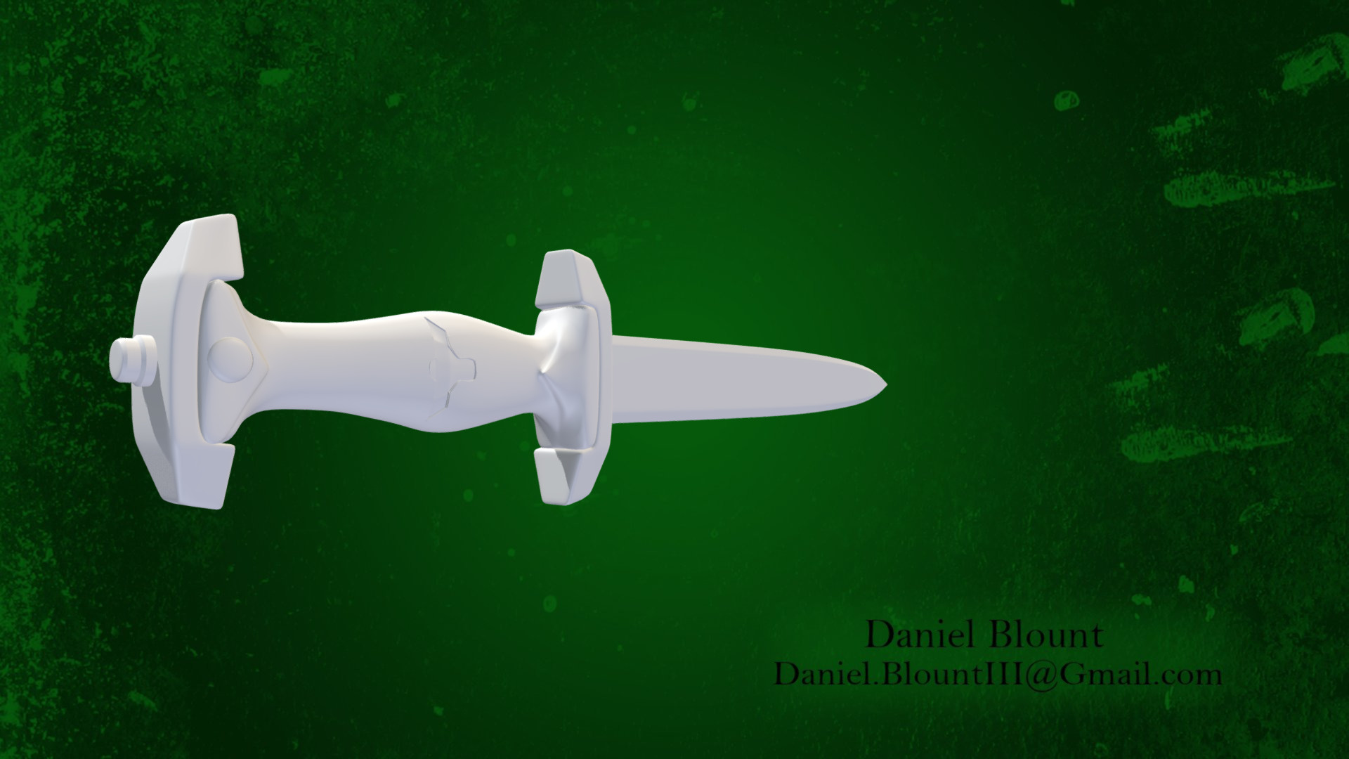Daniel Blount III - WW2 Dagger Asset Project Breakdown