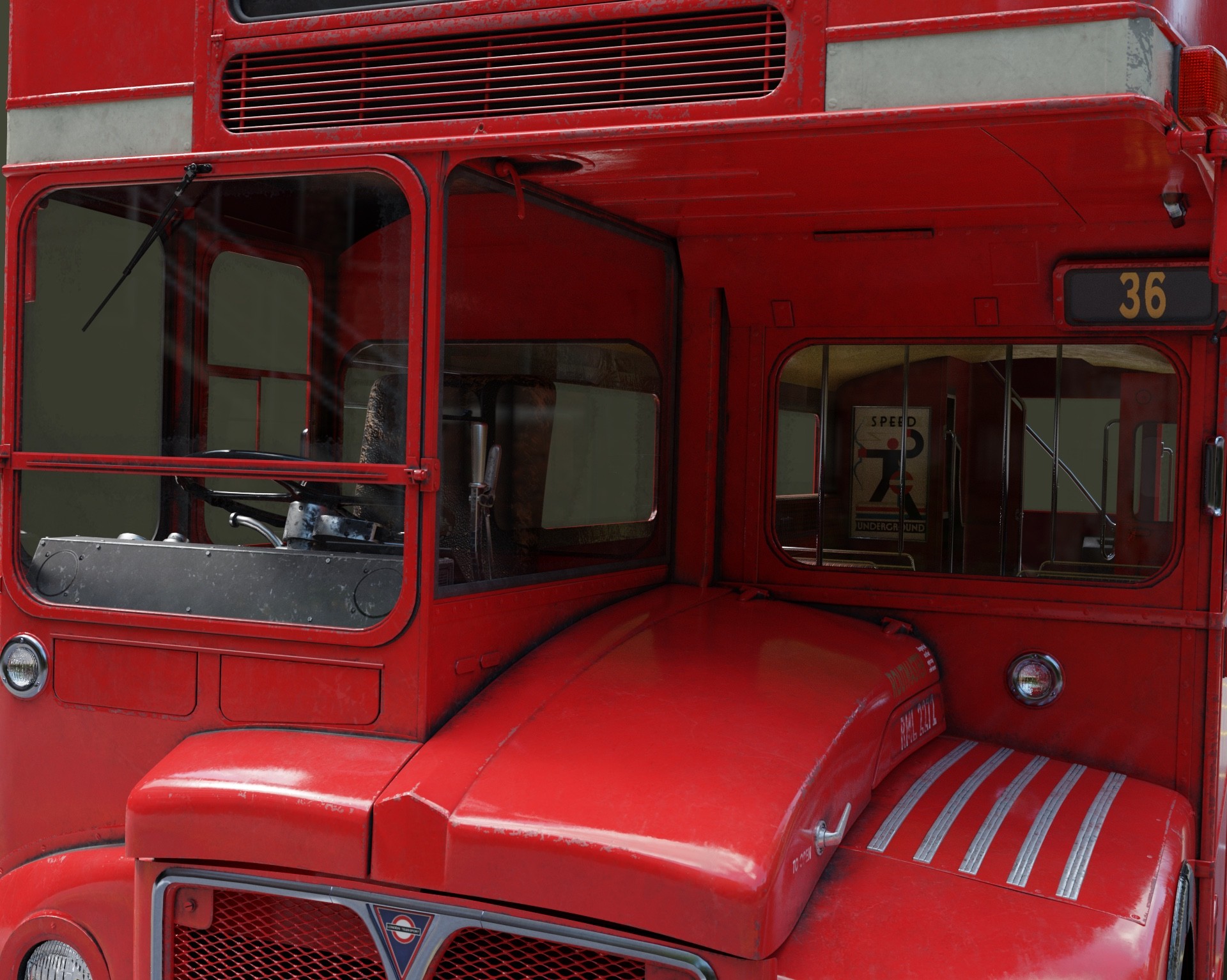 ArtStation - Routemaster Bus