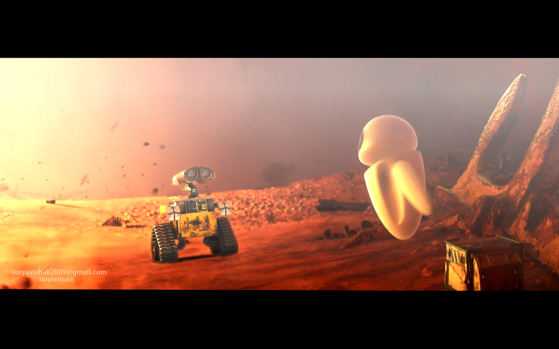Sandstorm Wall E And Eve