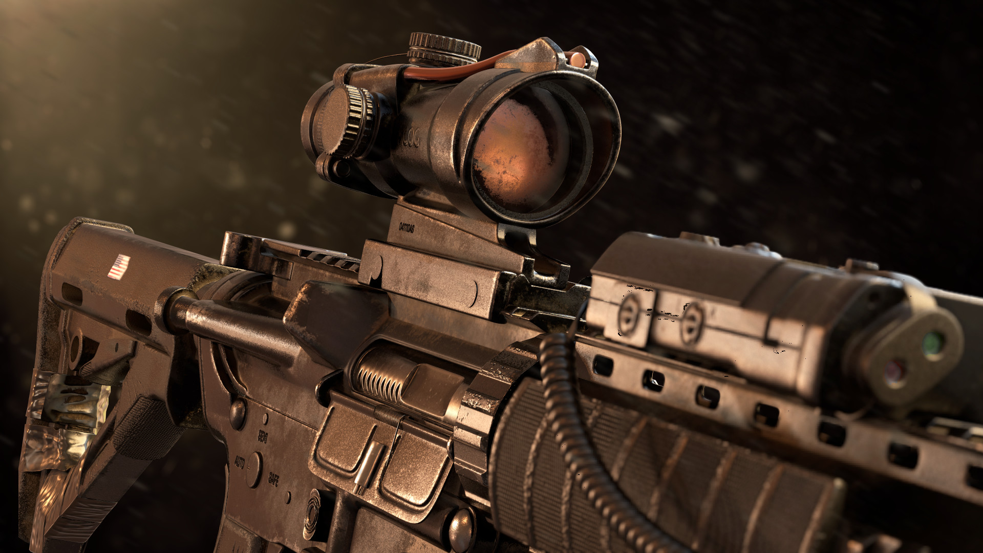 Airam Hernández - M4 Assault Rifle - Fully Customized