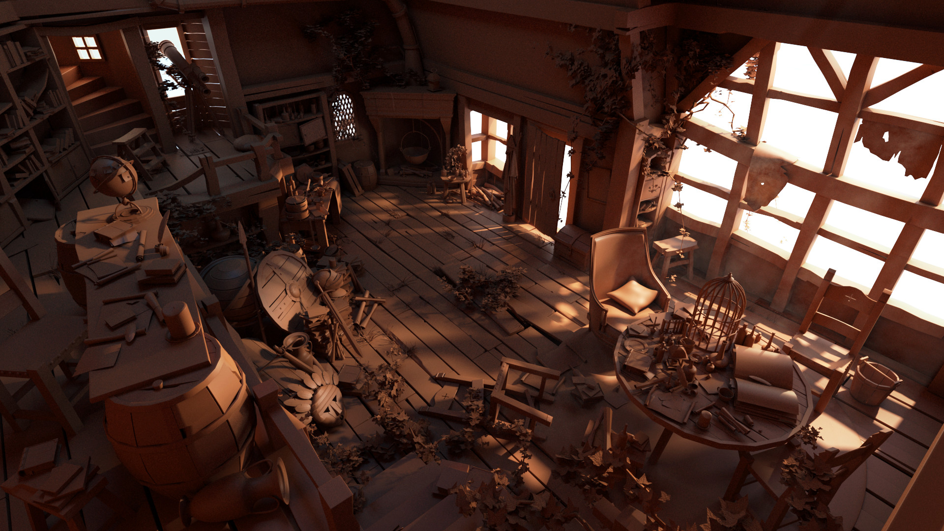 ArtStation - The Magic Lab, Léa Rocton