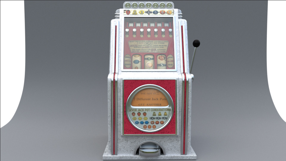ArtStation - Slot Machine high poly