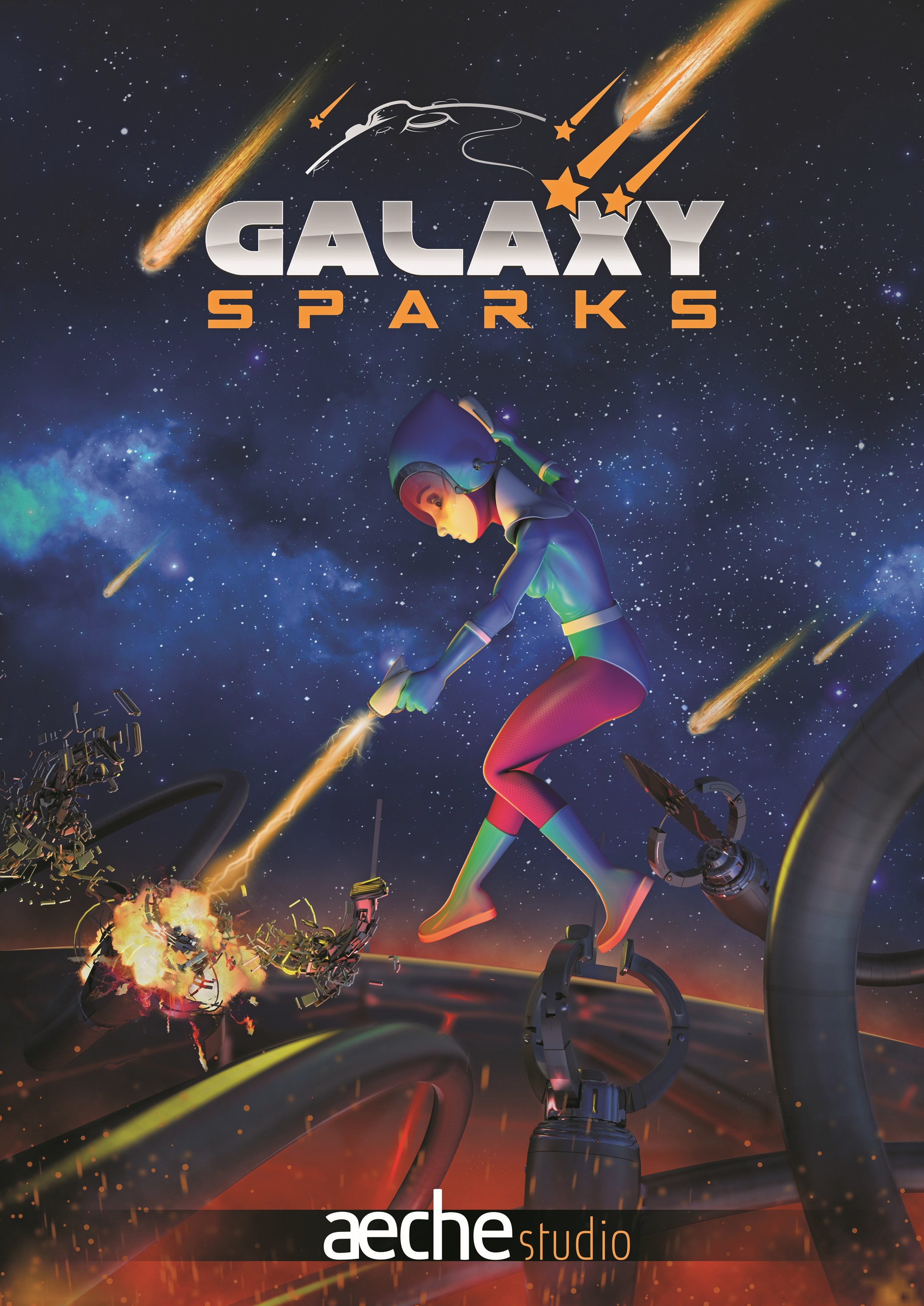 ArtStation - galaxy sparks