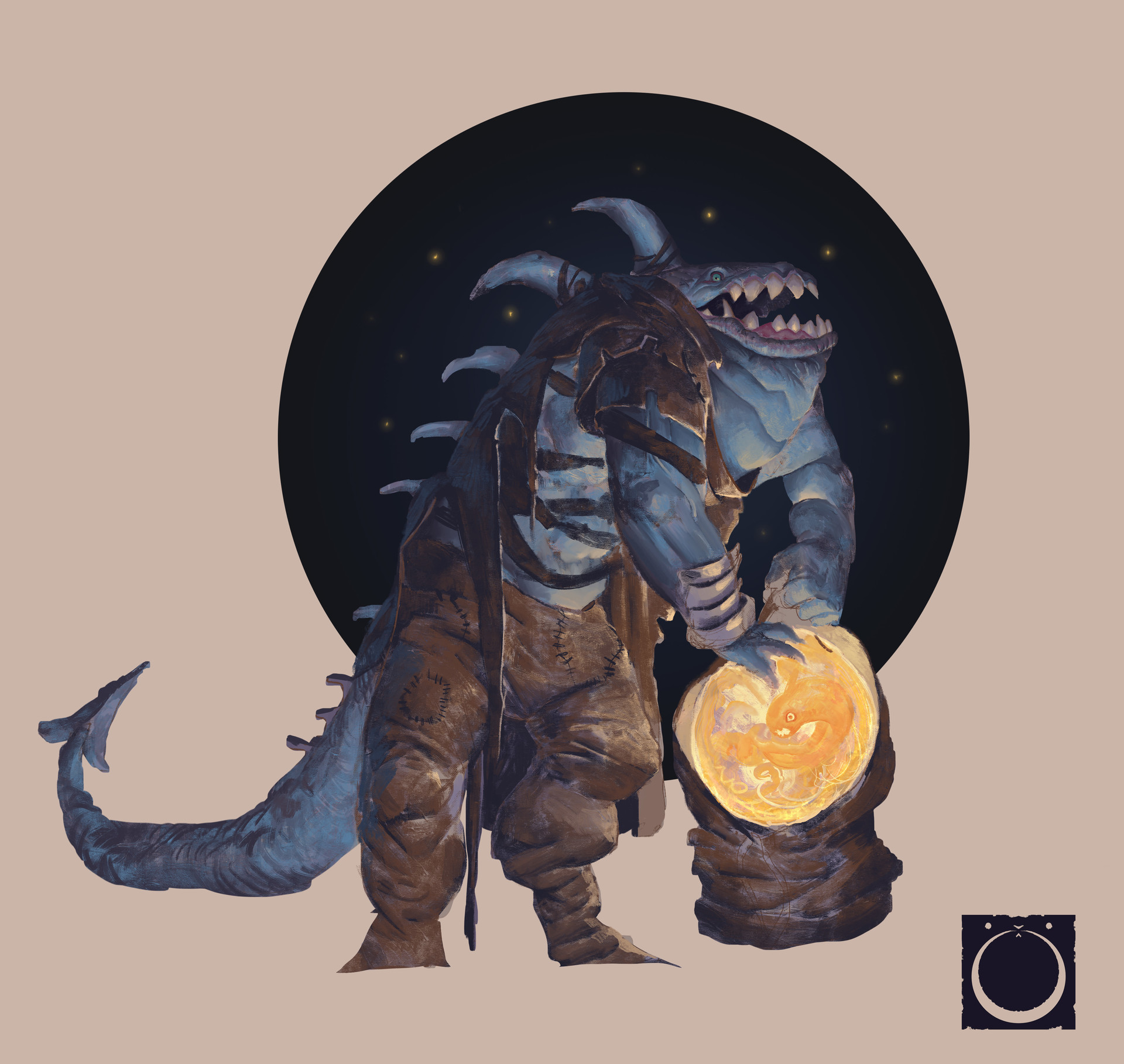 ArtStation - A little piece of Ö: Nothing and the fenfire