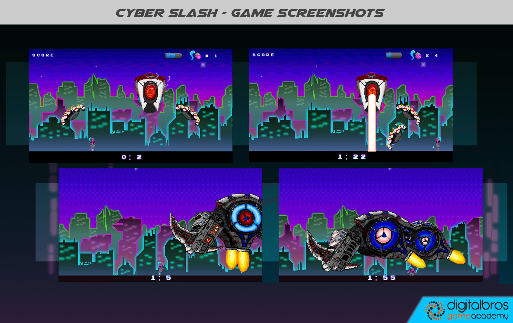 Marco Zagano - Cyberslash - 2D Game project