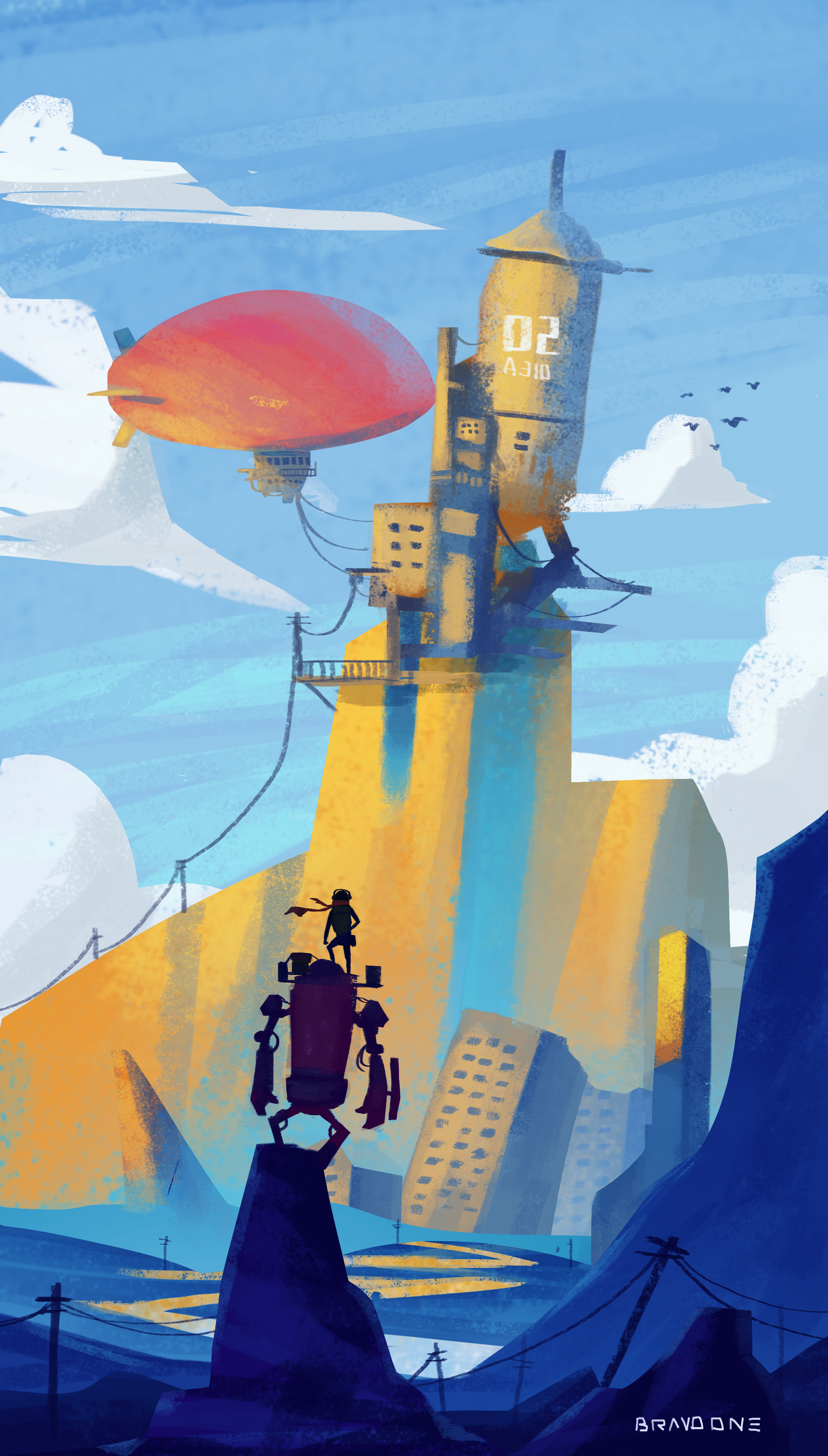 ArtStation - robot adventure