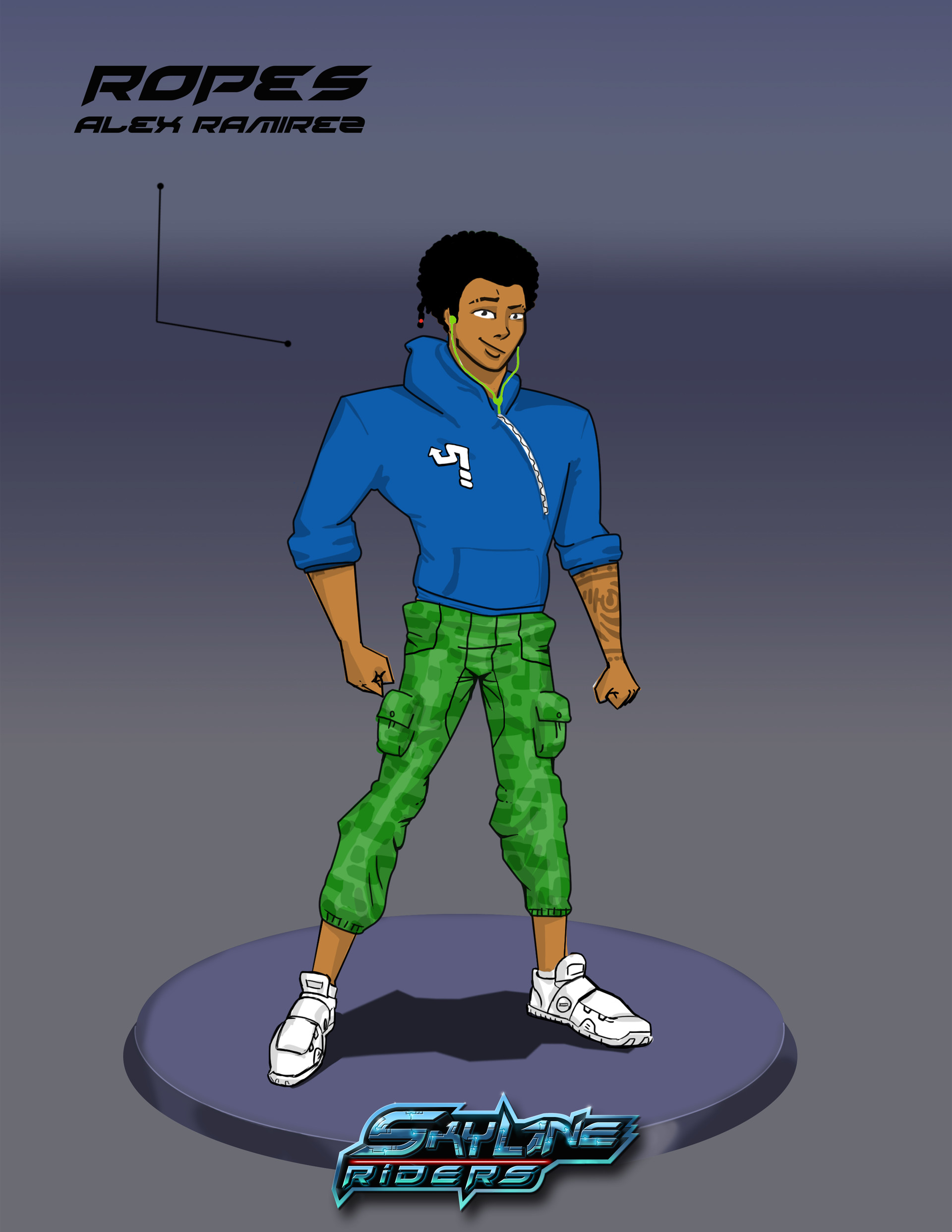 Carlo Cassani Velázquez - From concept art to printed comic book!