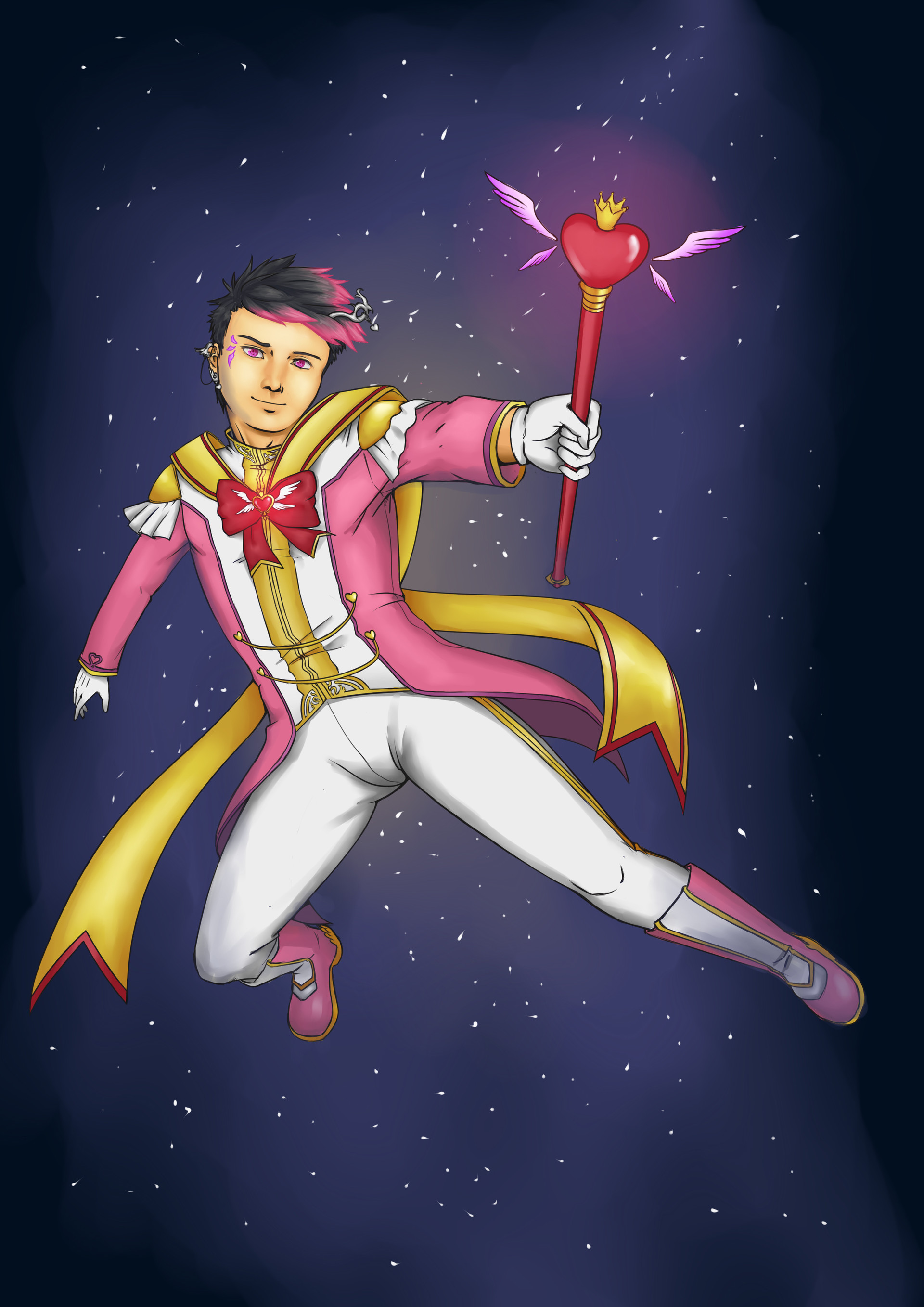 ArtStation - Magical Boy Love Power