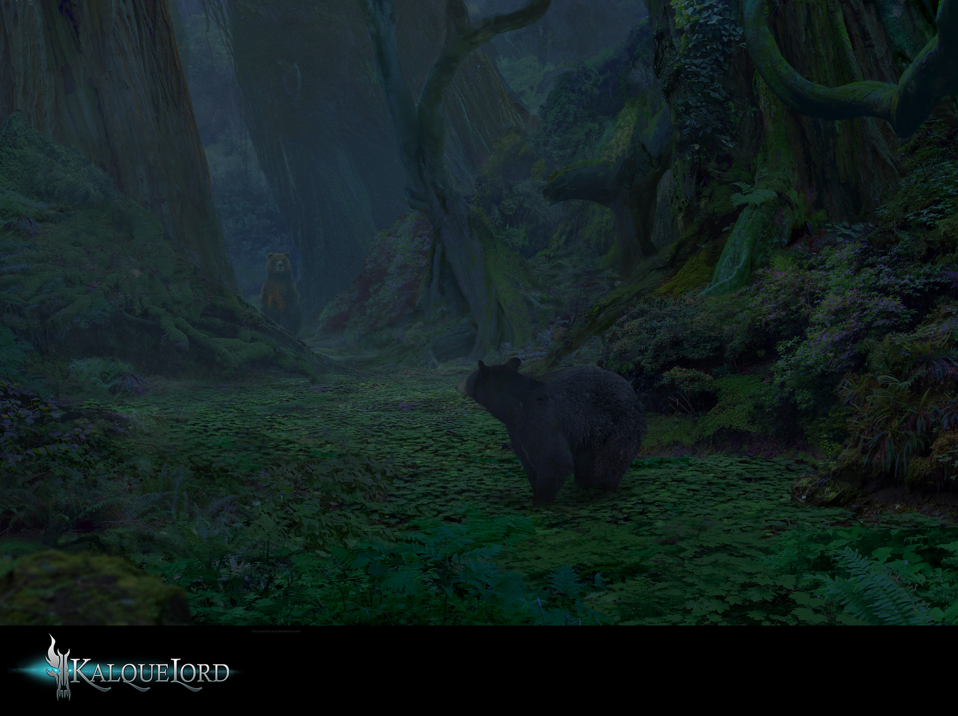 ArtStation - Dark Forest Concept Art