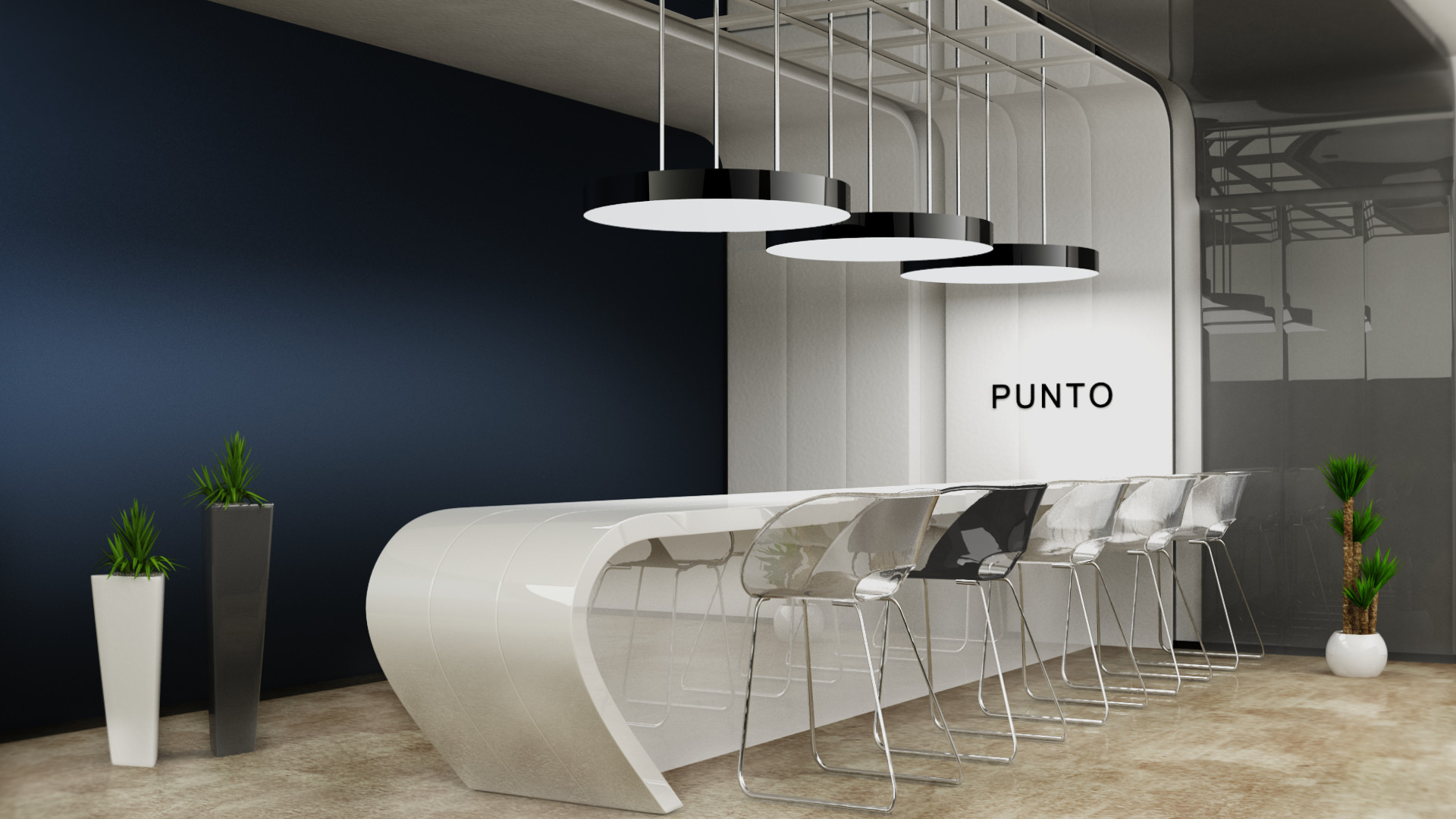 ArtStation - interior for Punto studio