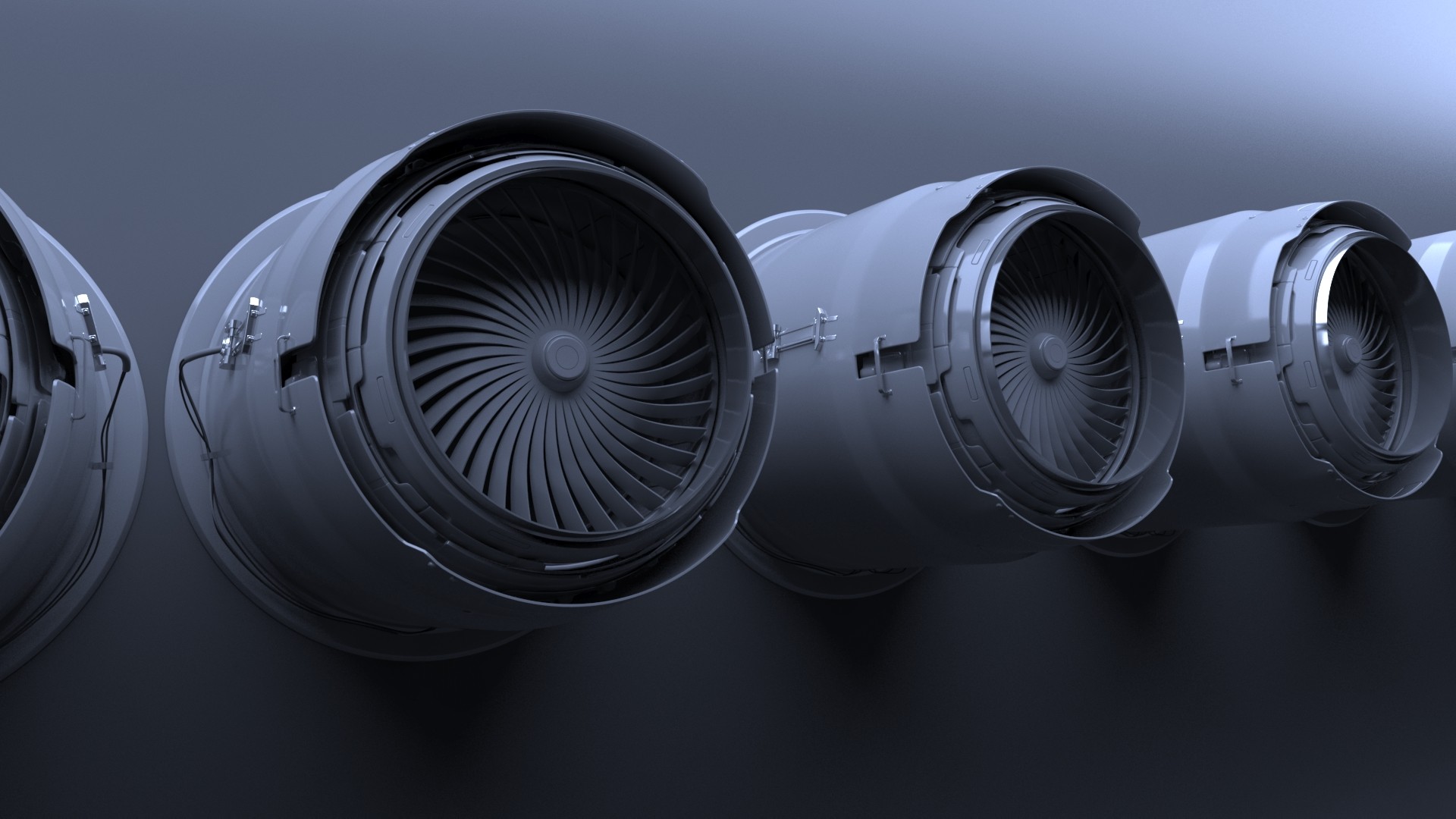 ArtStation - Sci fi turbines