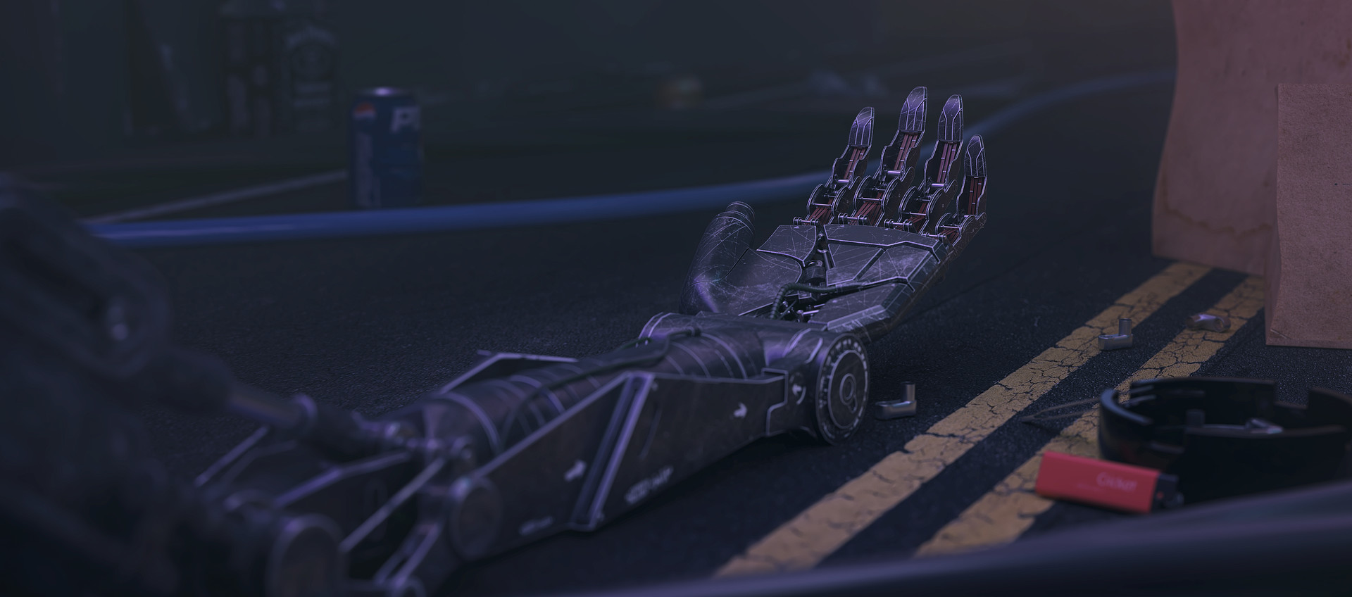 ArtStation - Cyber hand