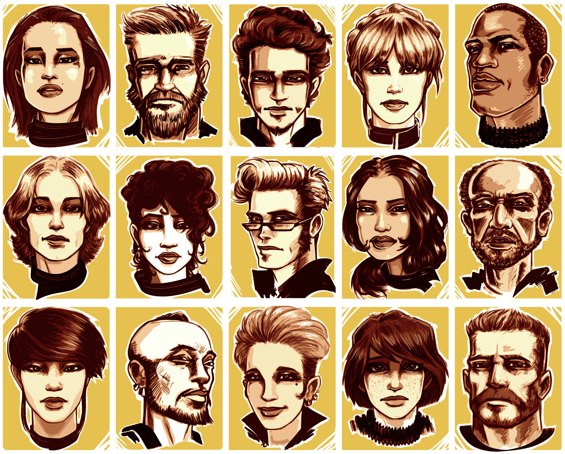 ArtStation - RPG Characters