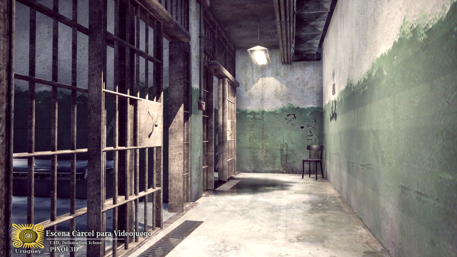 Alejandro Salazar - Jail for video game