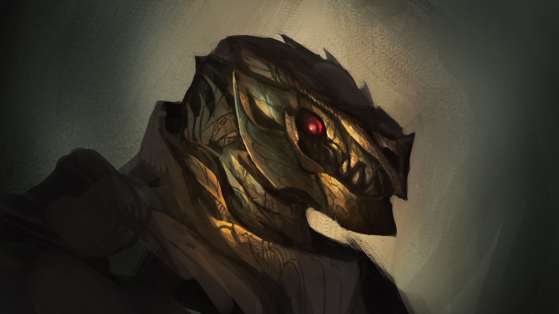 ArtStation - Dragon Plate