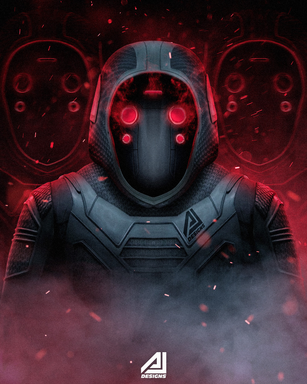 ArtStation - GHOST (Red Variant)