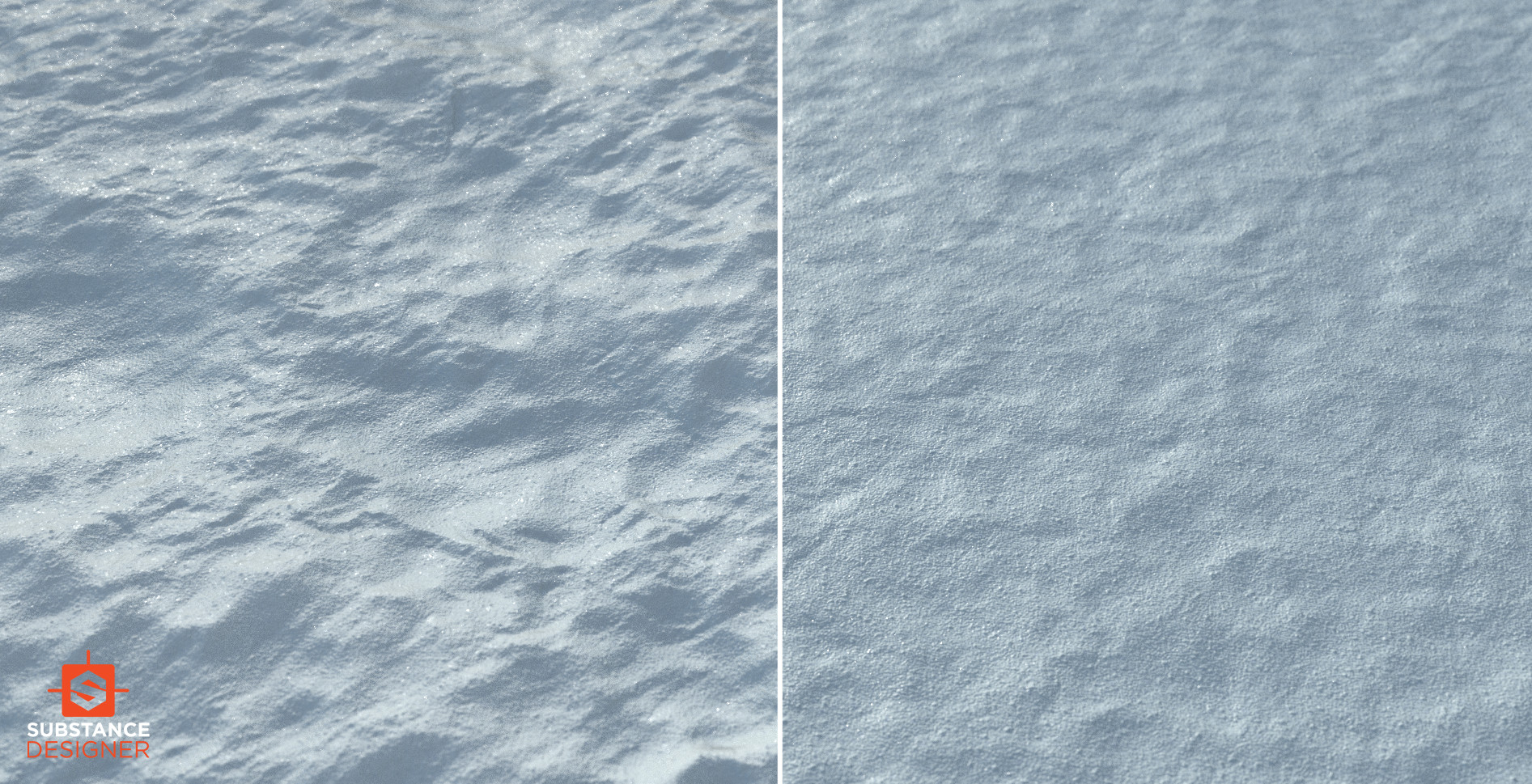 Anaïs Diquet - Snow Material - Substance Designer