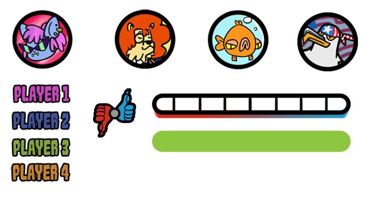 ArtStation - Hit effects and HUD elements
