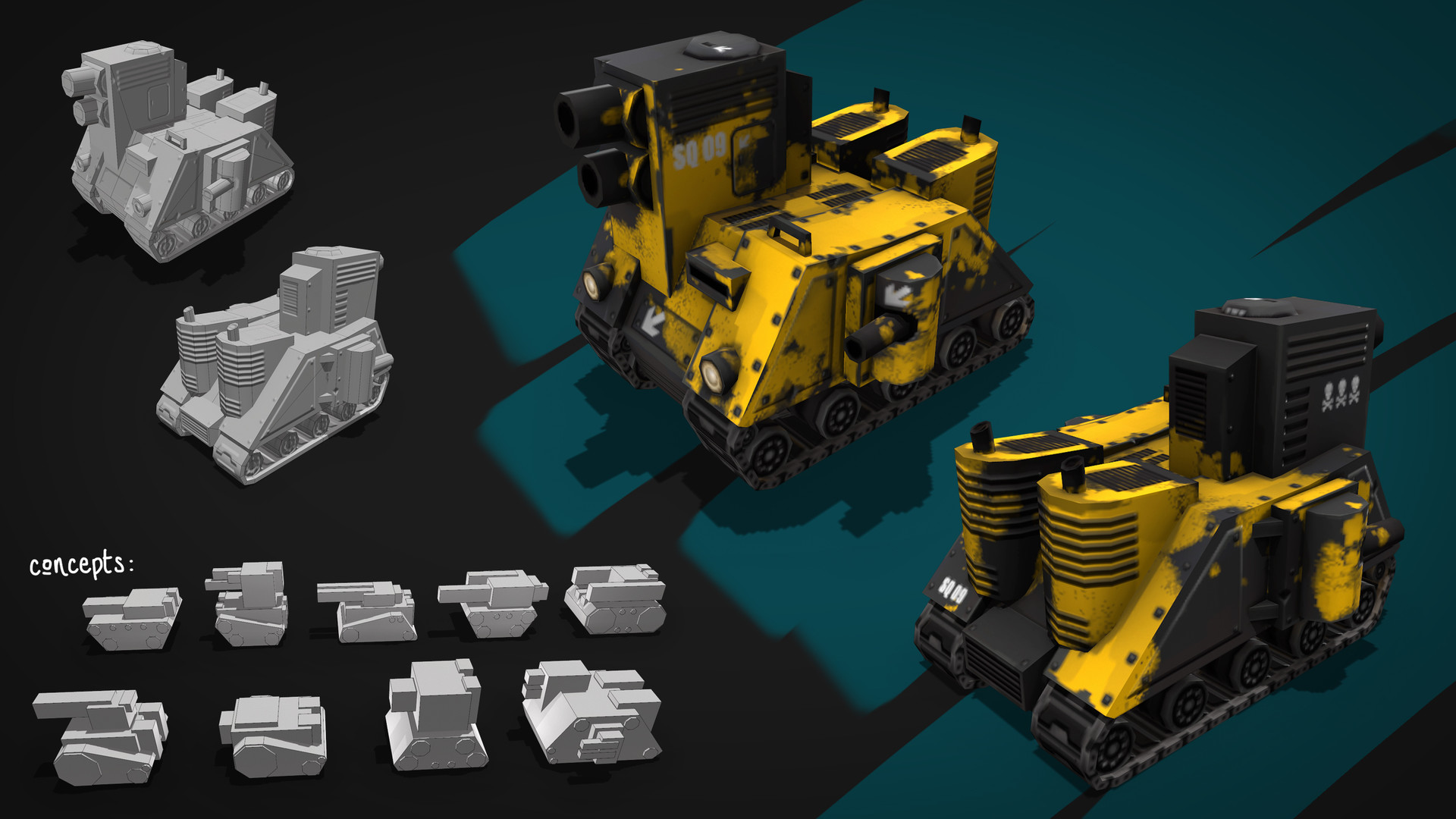 Jean-Stéphane Bourquin - Toon tank