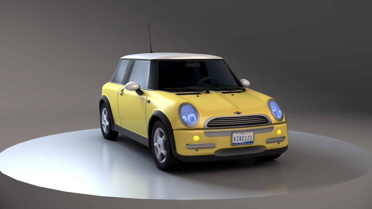 ArtStation - Mini Cooper