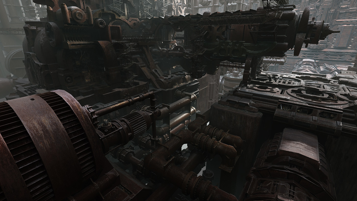 David Edwards - Derelict Ship Interior
