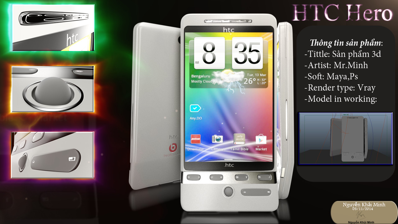 Khải Minh Nguyễn - TVC 3d Model- High Poly 3d Model for TVC and ...