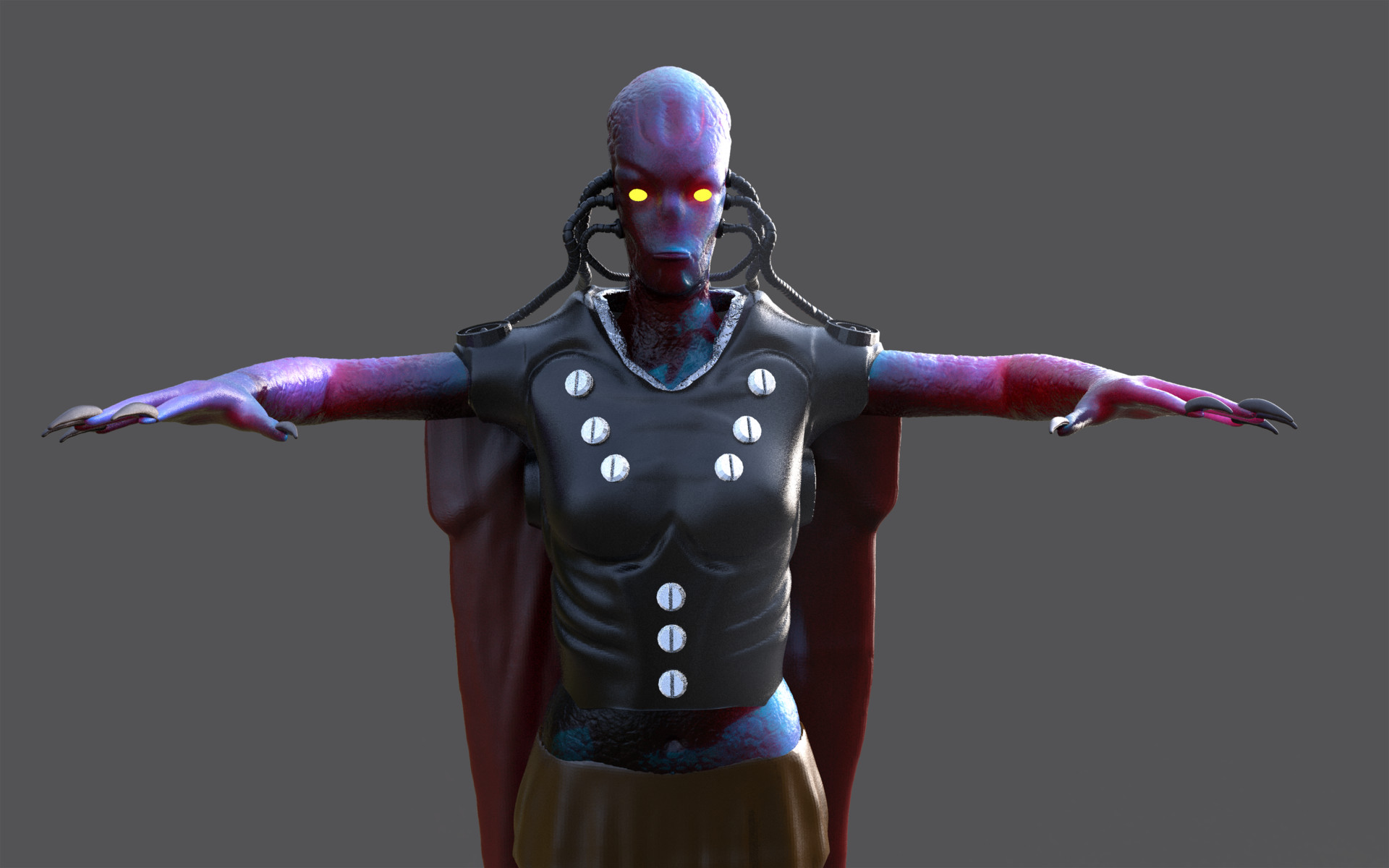 ArtStation - The alien wich