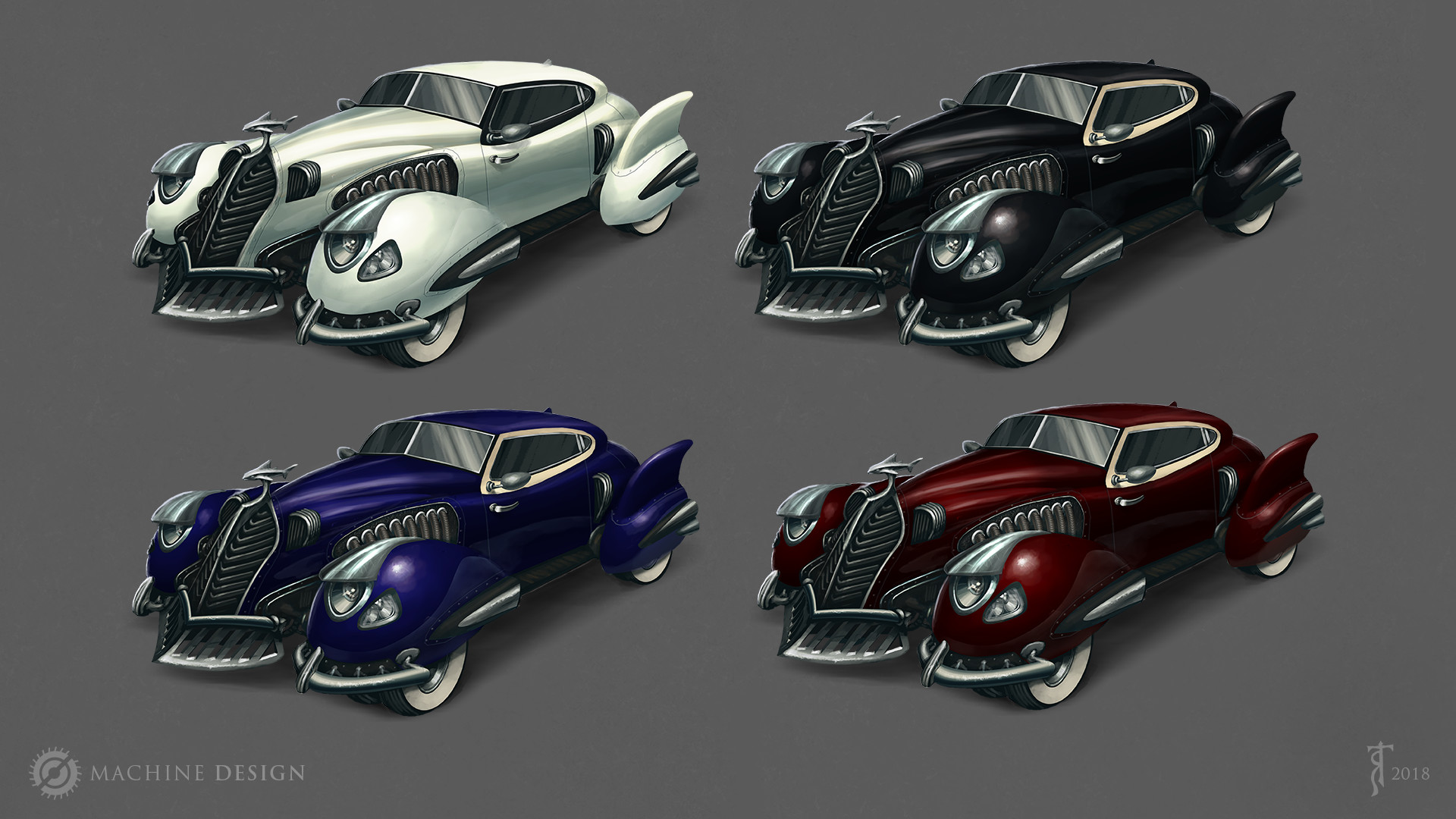 Tatiana Yamshanova - Fantasy car concept