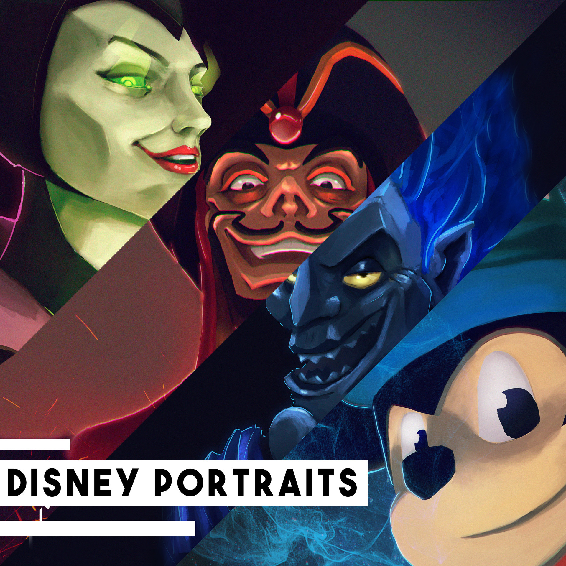 ArtStation - Disney Portraits