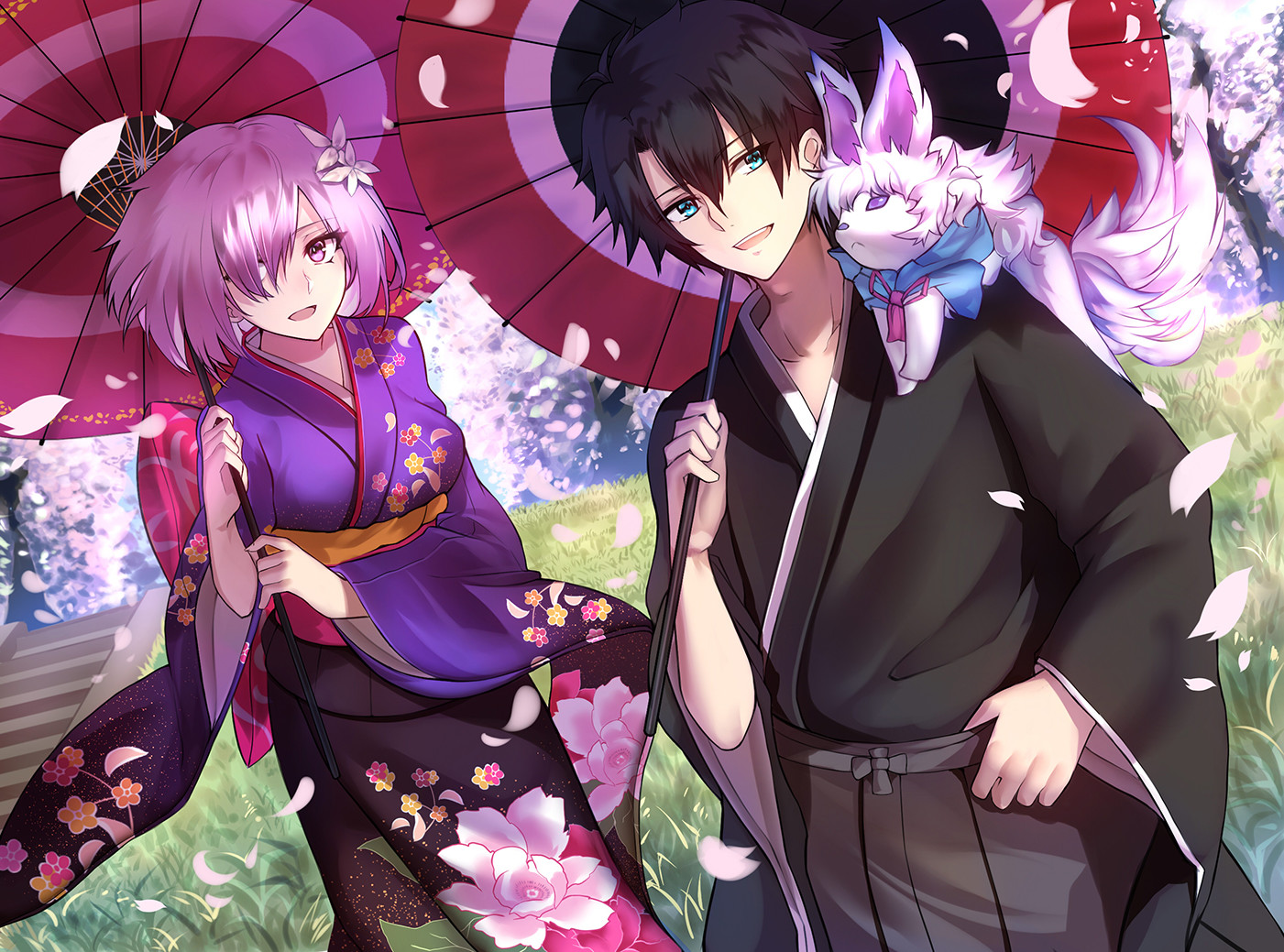 Souma Shigure - Mashu & Gudao