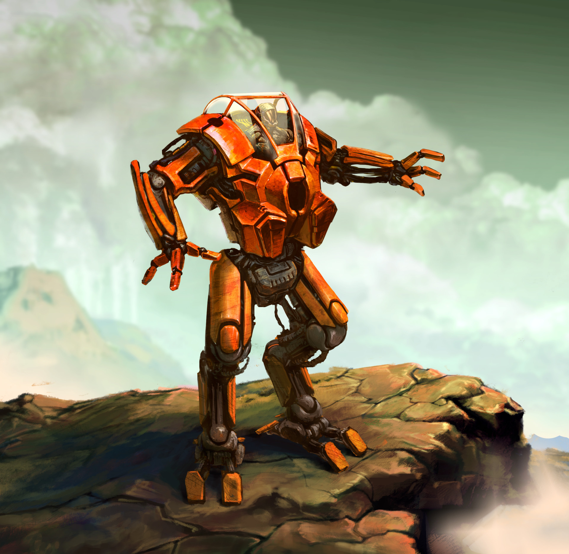 ArtStation - mecha