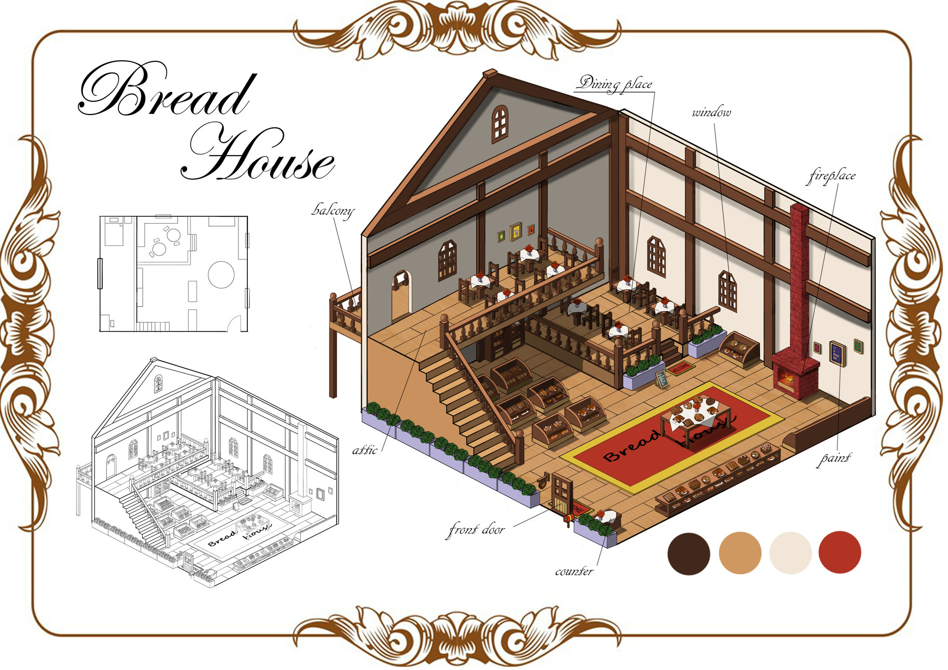 ArtStation - Bread House