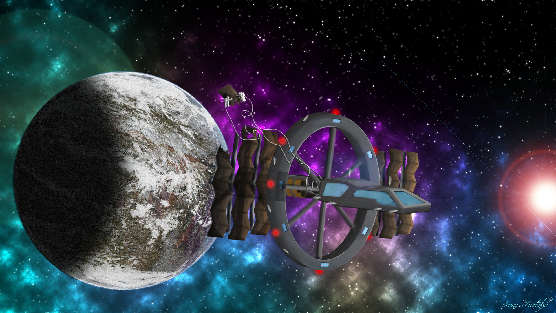 ArtStation - Spaceship repair