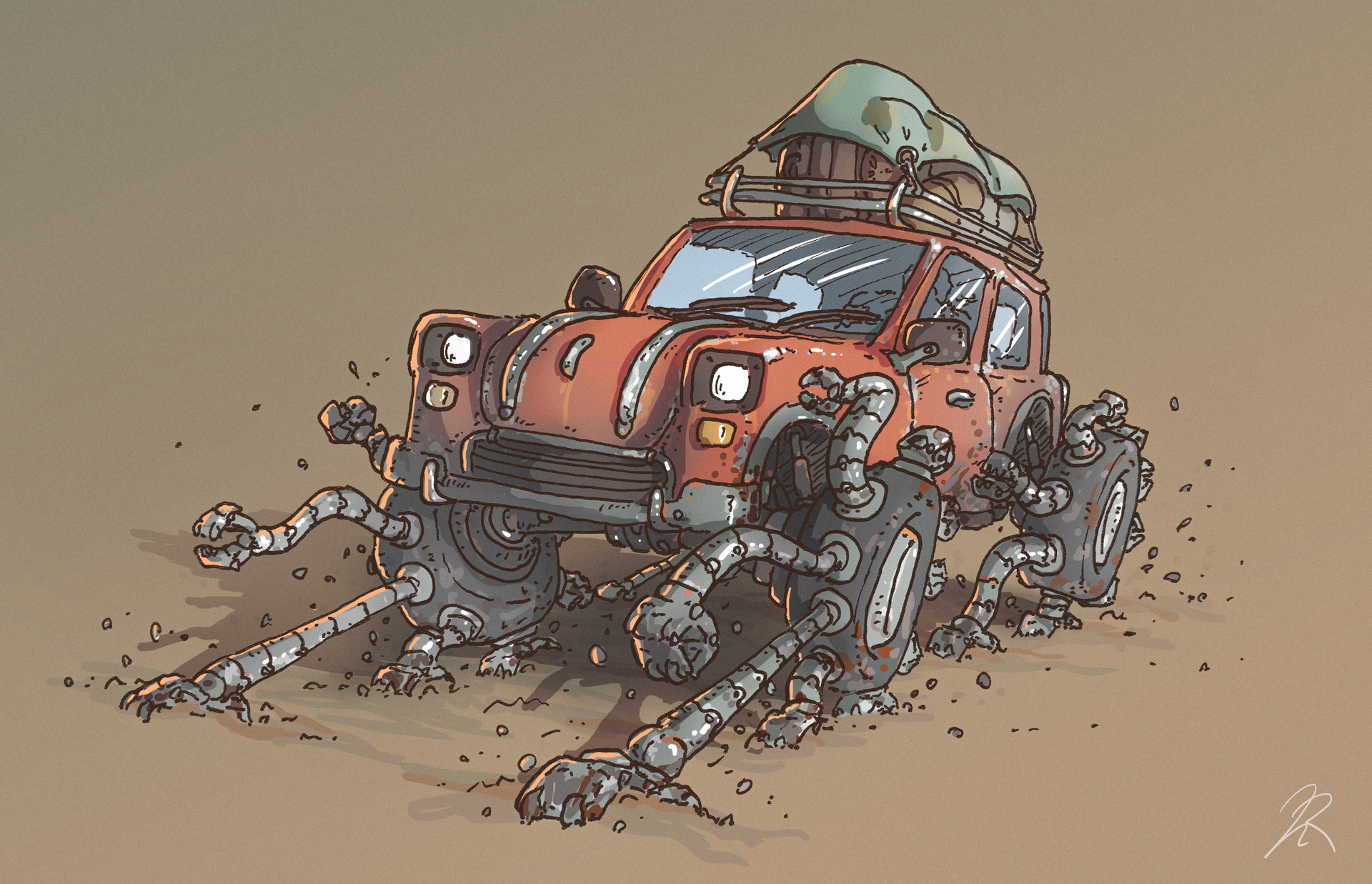 ArtStation - Weird Car