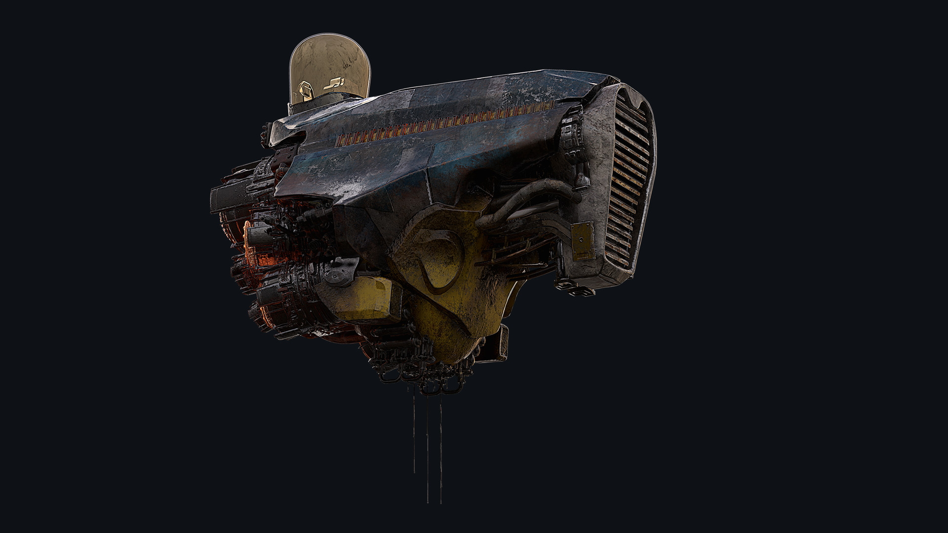 ArtStation - Junk Ship