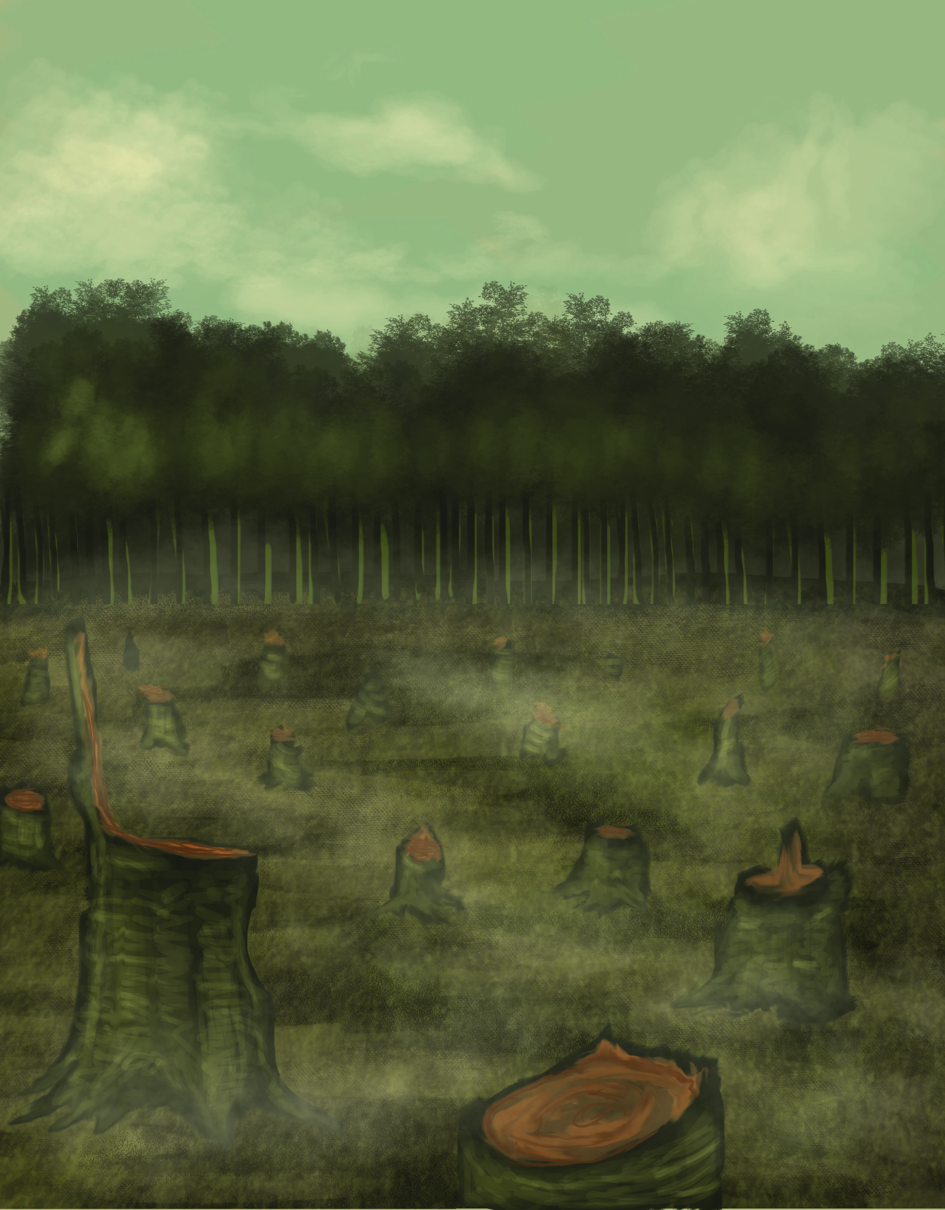 ArtStation - Deforestation