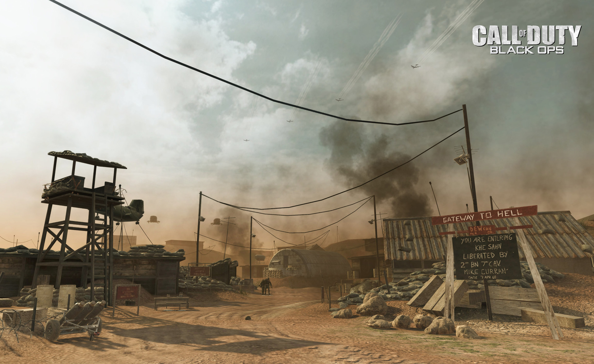 Mike Curran - S.O.G. Marine Base Environment Call of Duty: Black Ops (2010)