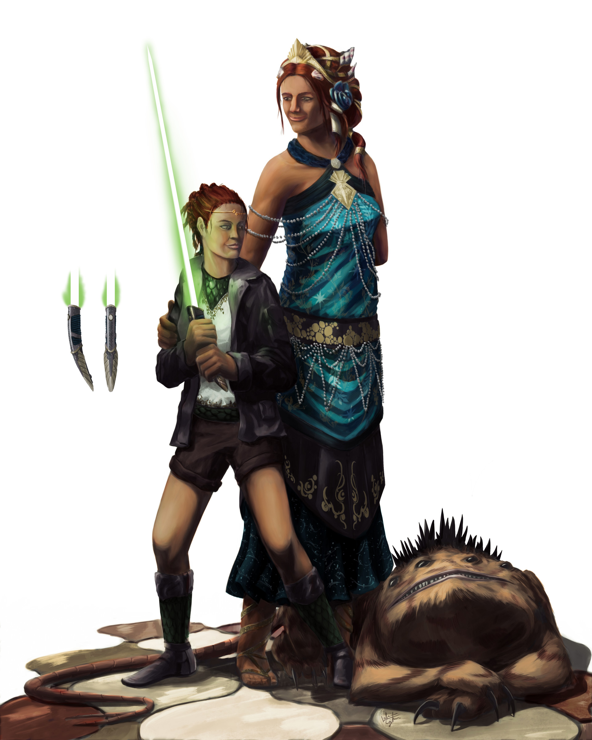 ArtStation - Hapan Royal Family