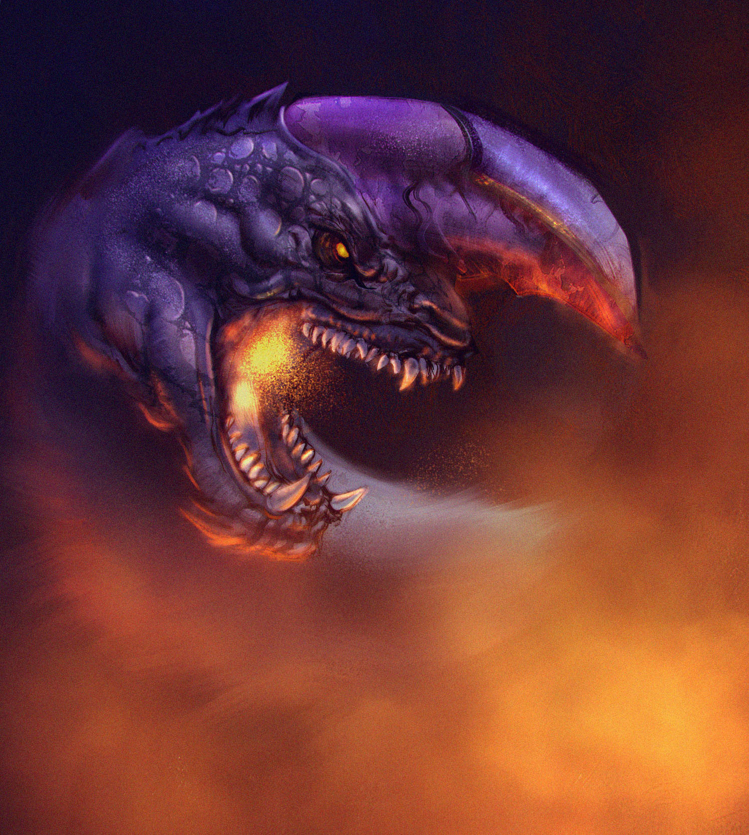 ArtStation - The Horn Dragon
