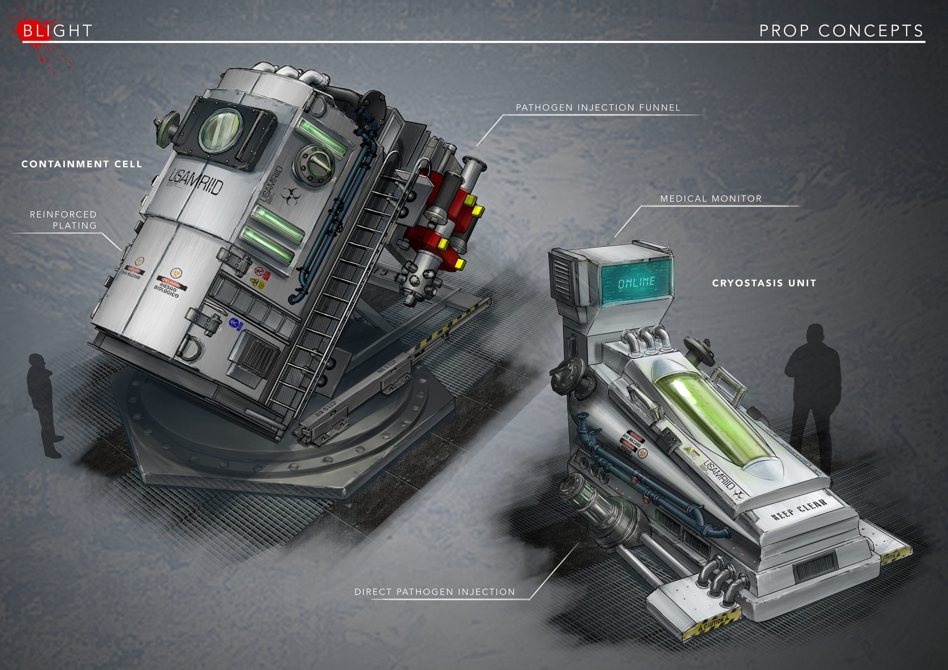 ArtStation - Prop Concepts - Blight