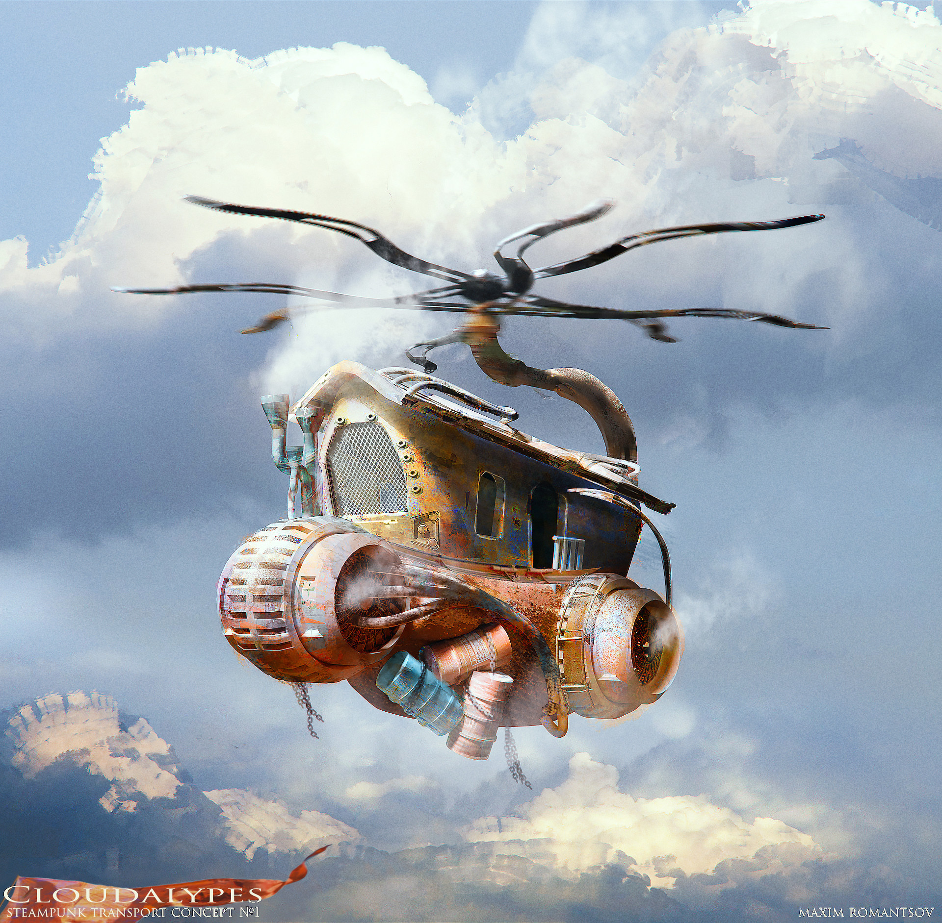 ArtStation - Airsteamtransport