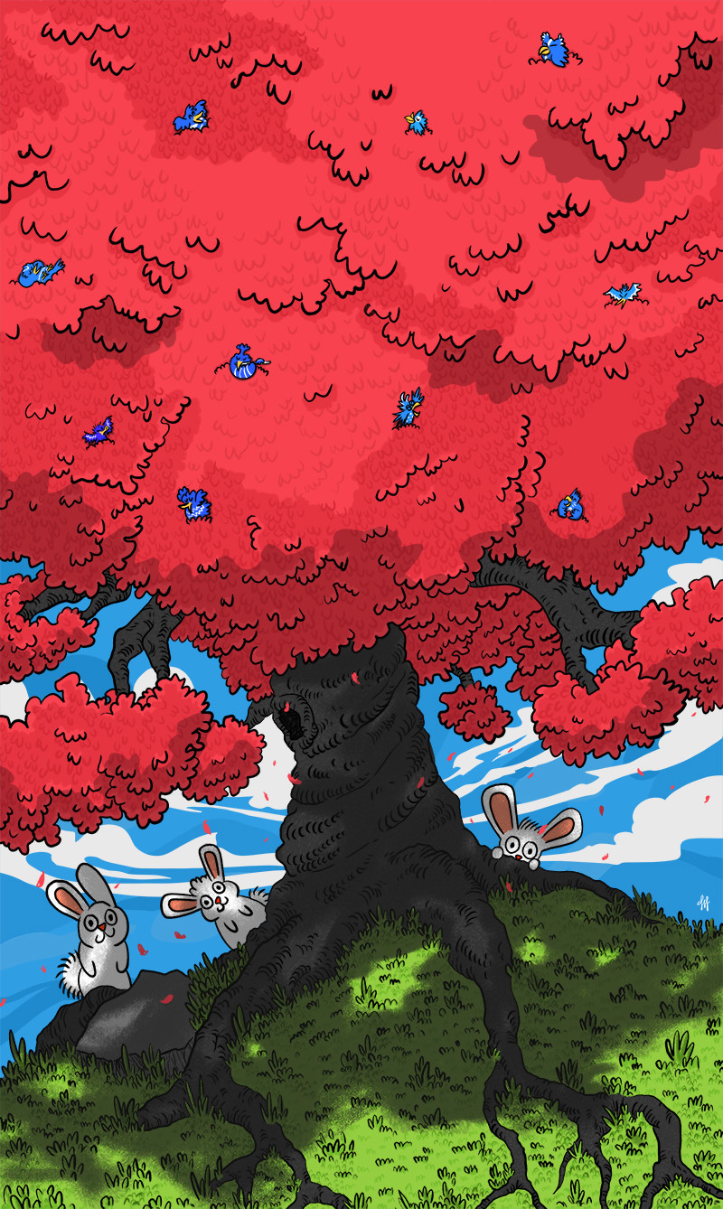 ArtStation - Curiosity Attracts the Bunnies