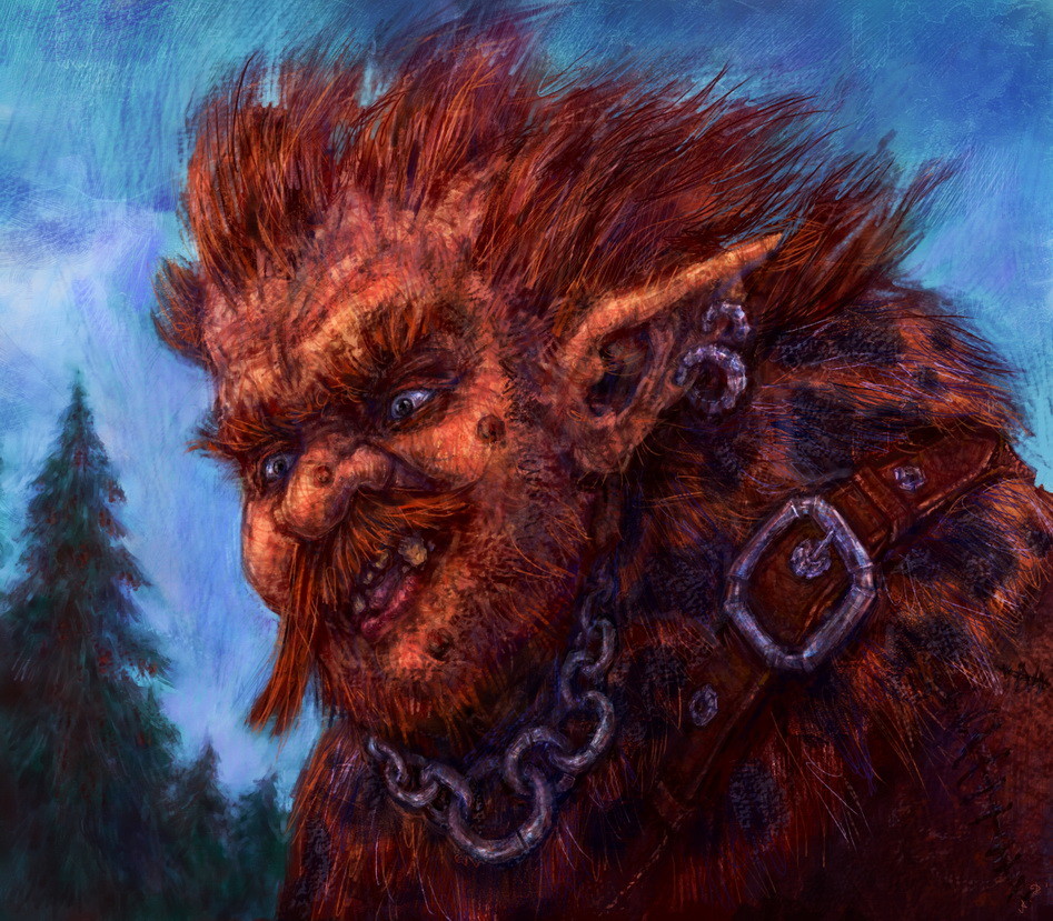 ArtStation - Smiling Ogre