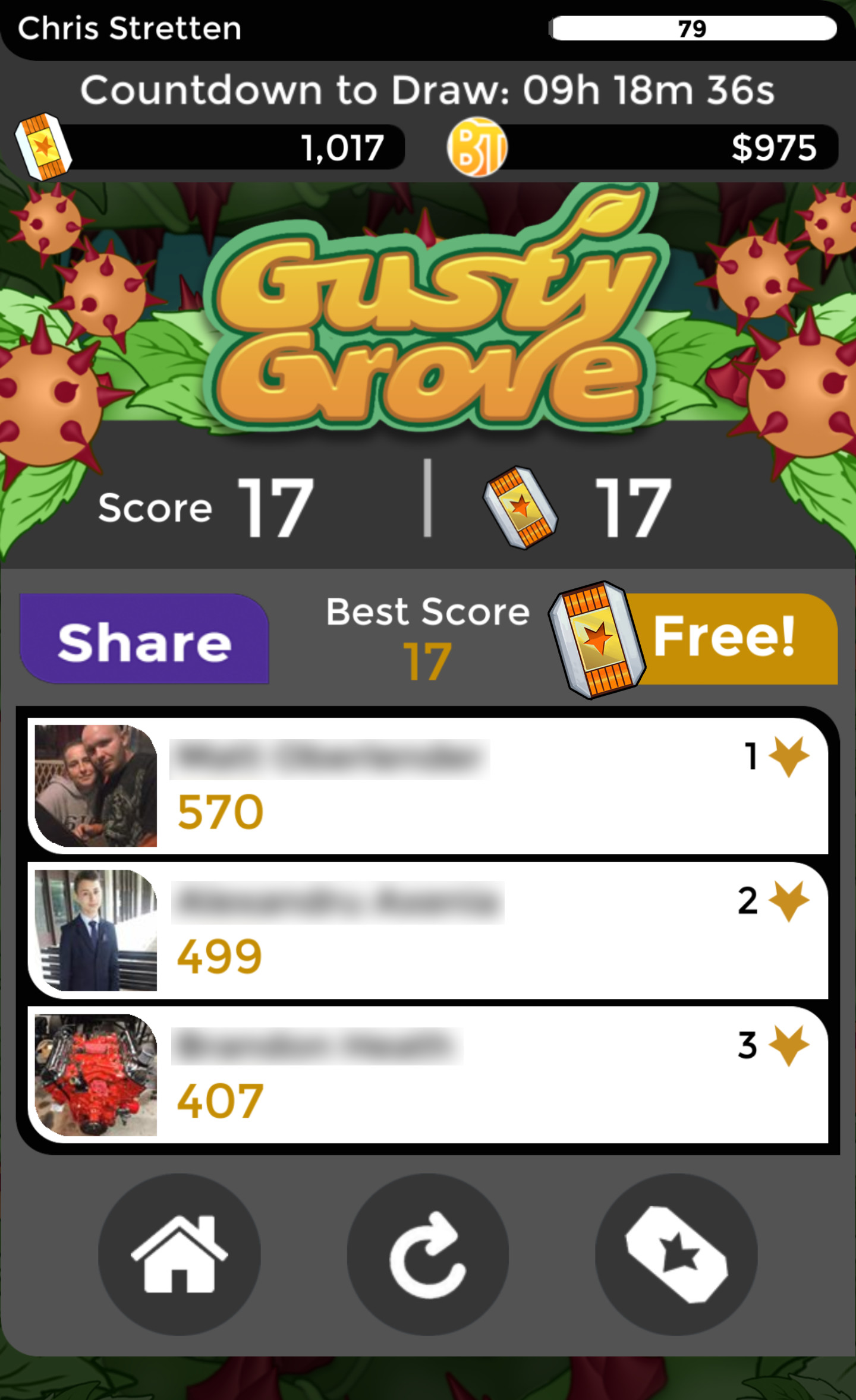 Chris Stretten 2D 3D Artist & Animator - Gusty Grove Mobile Game