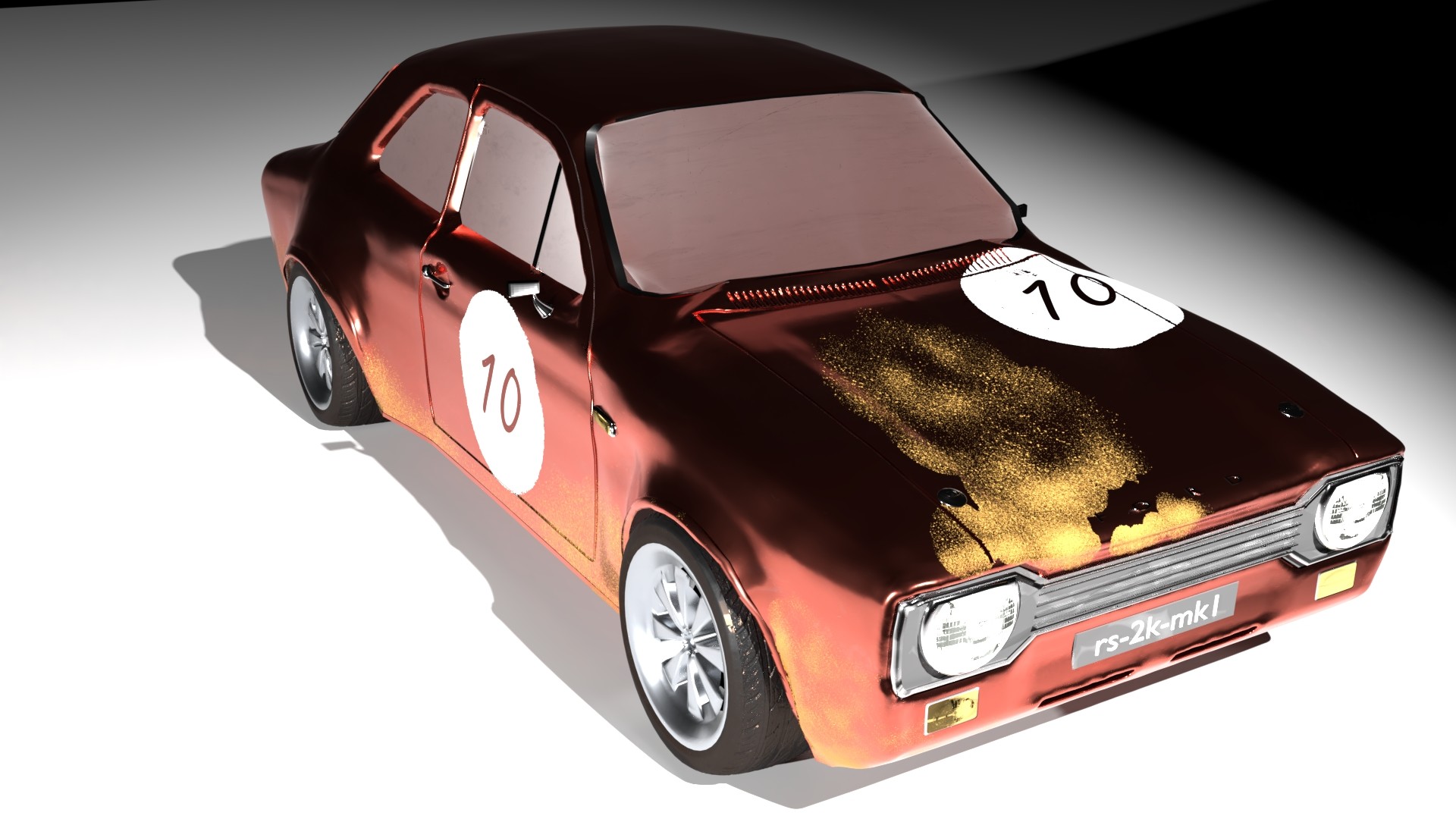 Mazor Media - Ford Escort RS 2000 MK1 rally car