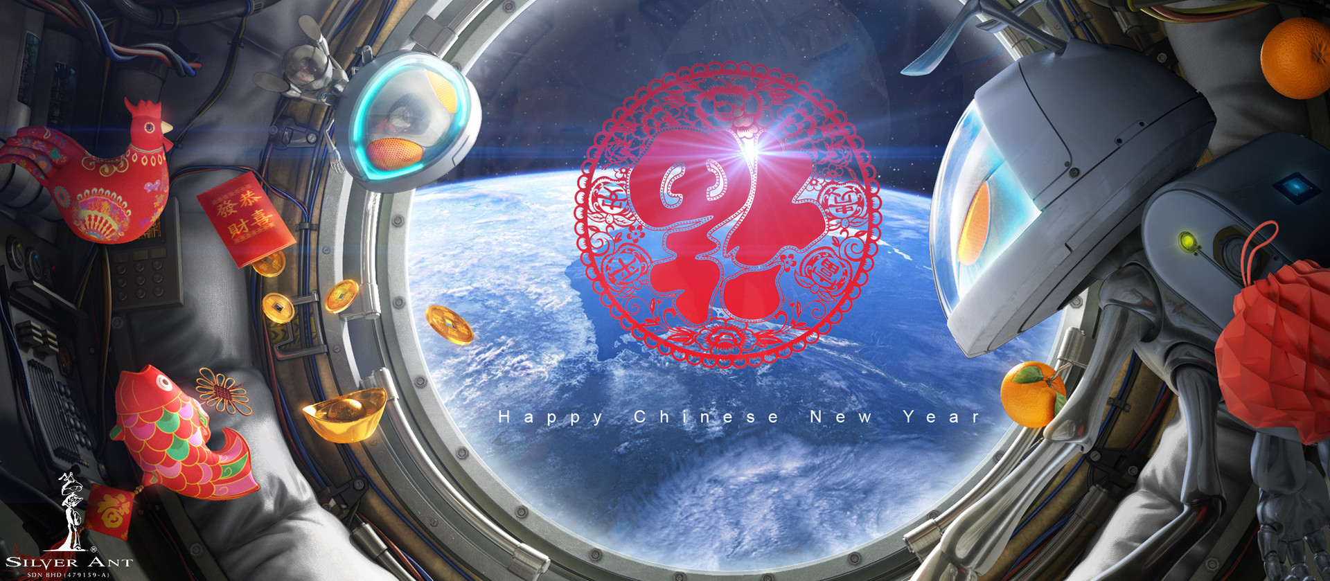 ArtStation - Chinese New Year Greetings, Farhan Munir