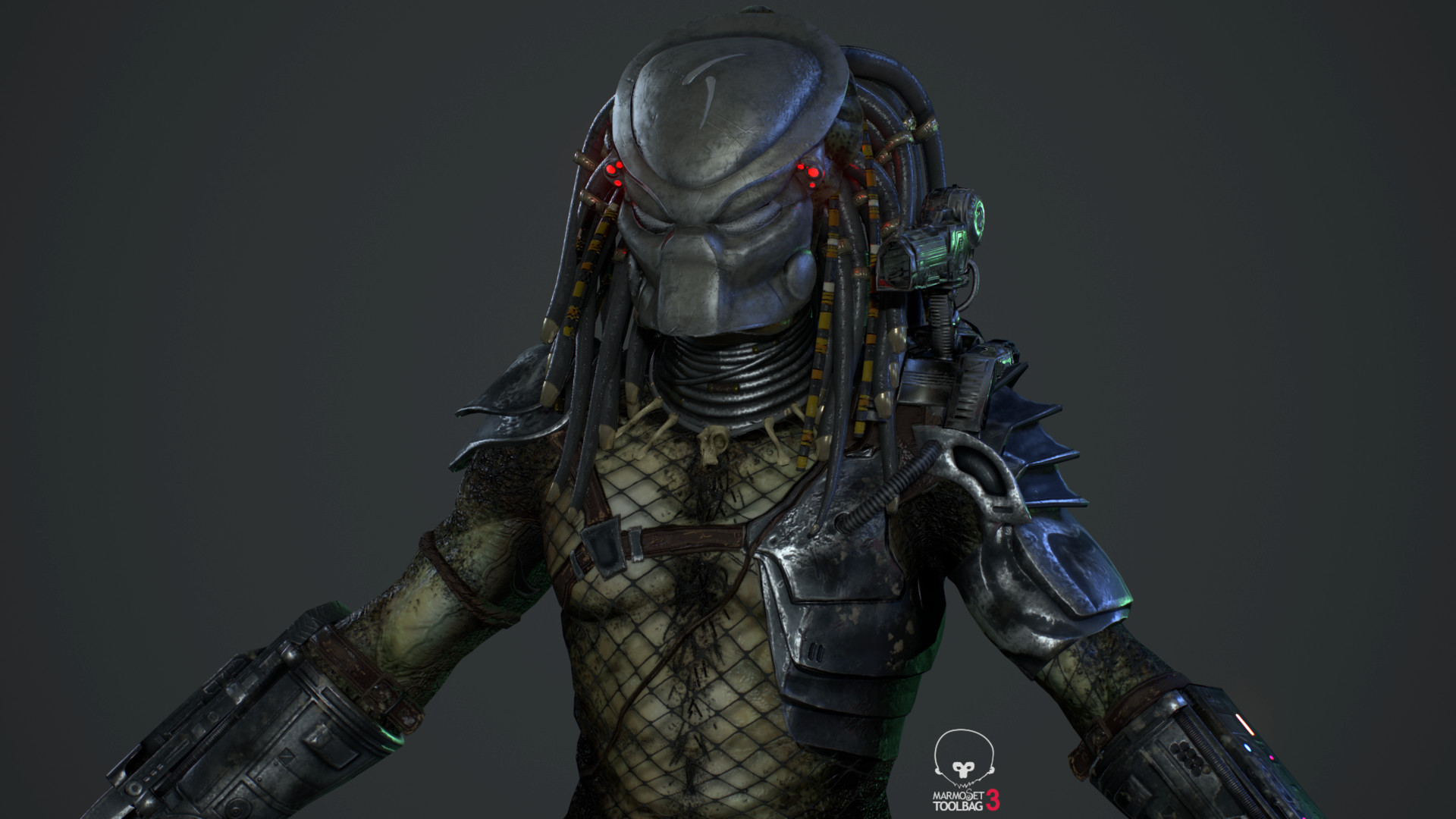 ArtStation - Fan Art Predator Real Time Character